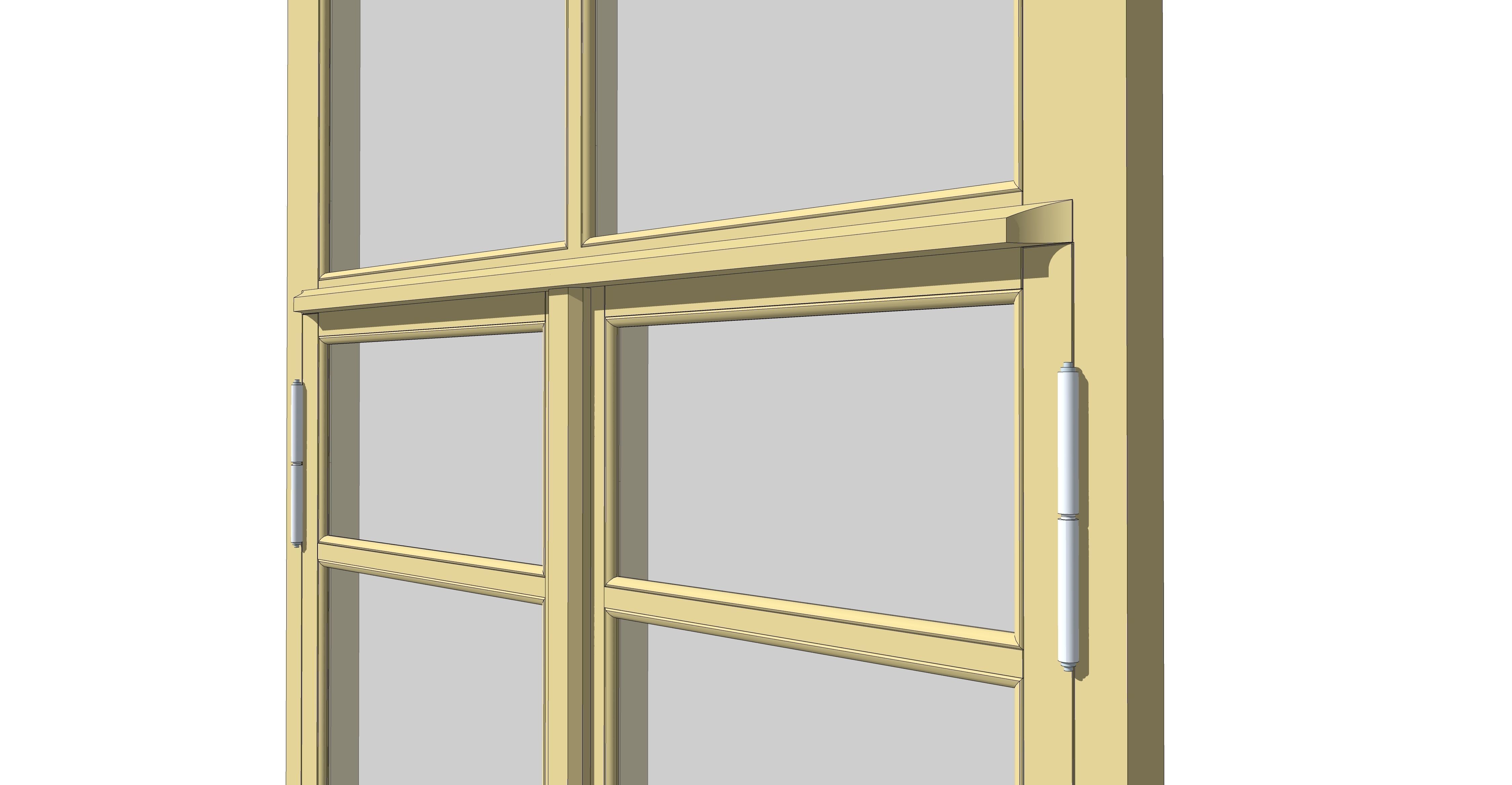 Classic frame window free 3D model | CGTrader