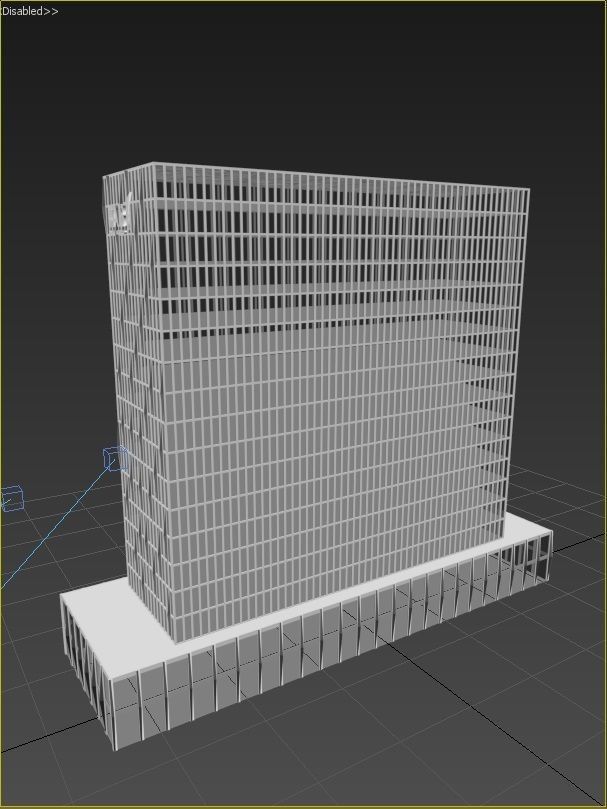 Office Building of a Bank 3D model | CGTrader
