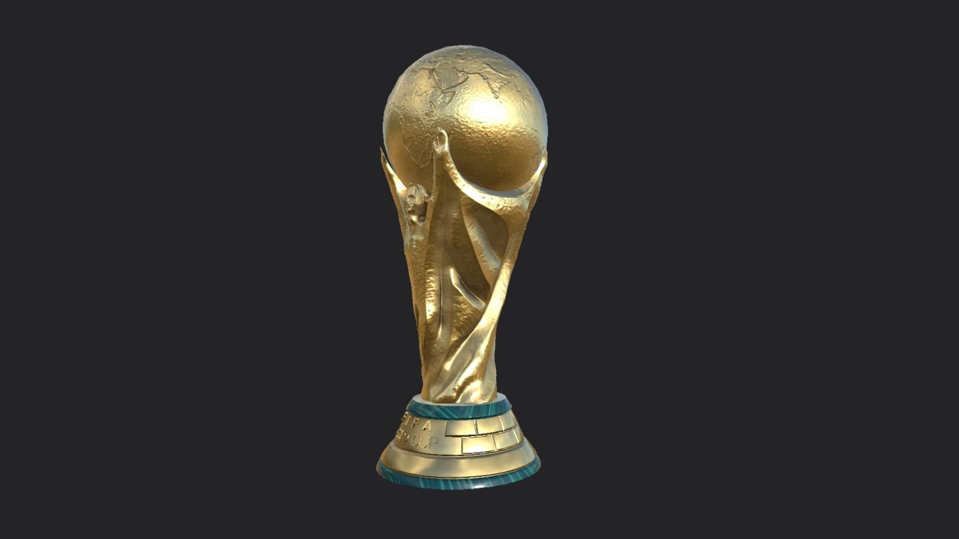 FIFA World Cup Trophy 3D model 3D model | CGTrader