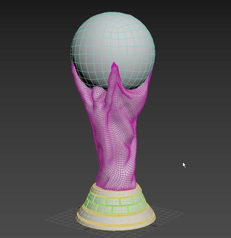FIFA World Cup Trophy 3D model 3D model | CGTrader