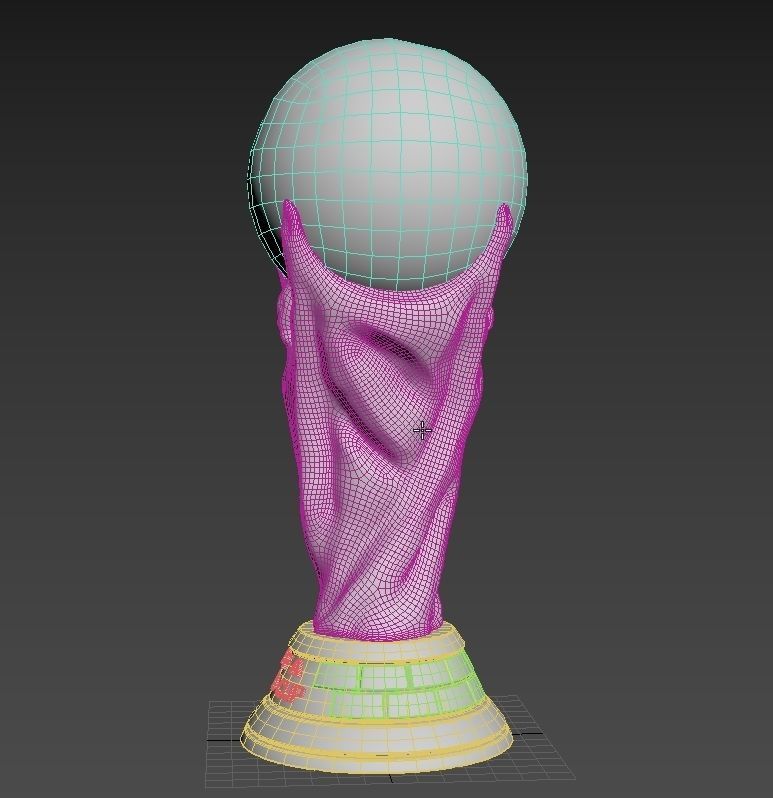 FIFA World Cup Trophy 3D model 3D model | CGTrader