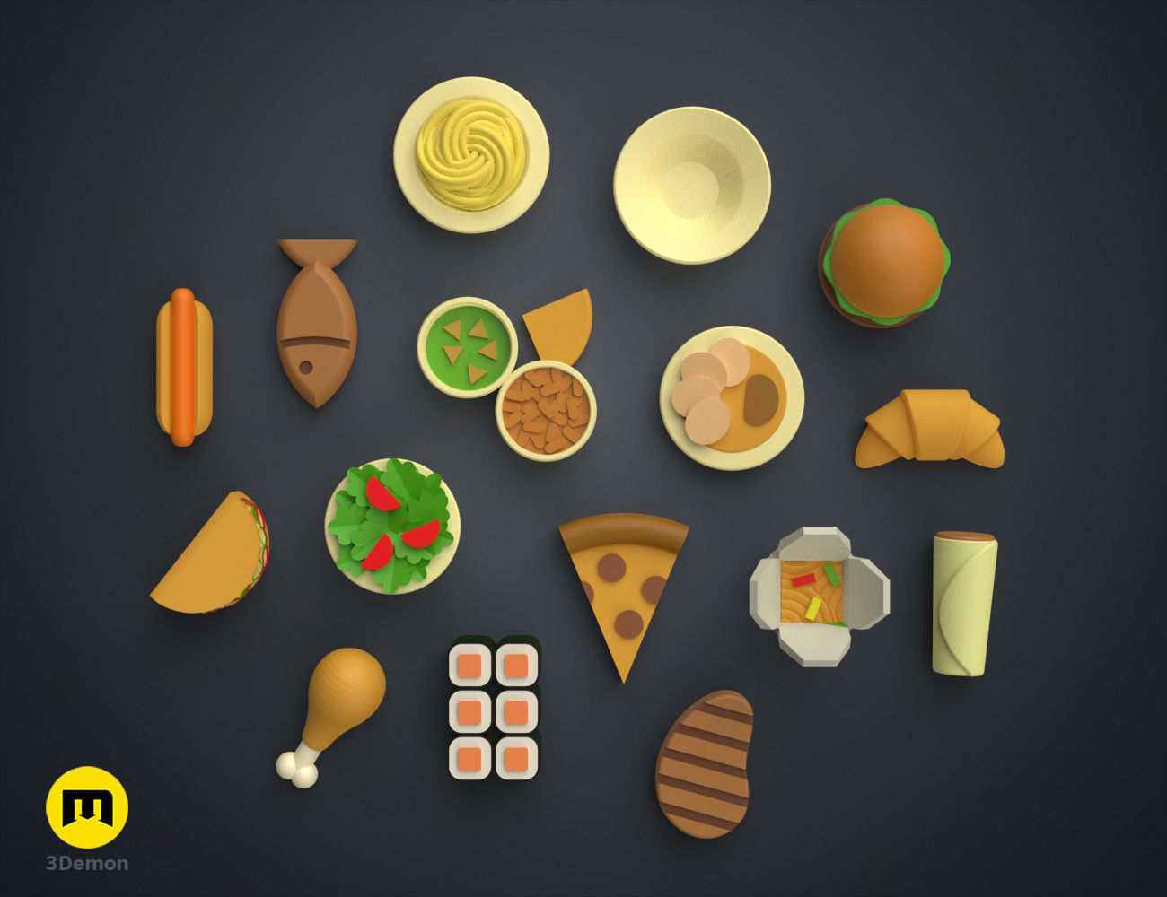 Miniature Food - All-Knowing Magic Compass free 3D model 3D printable ...