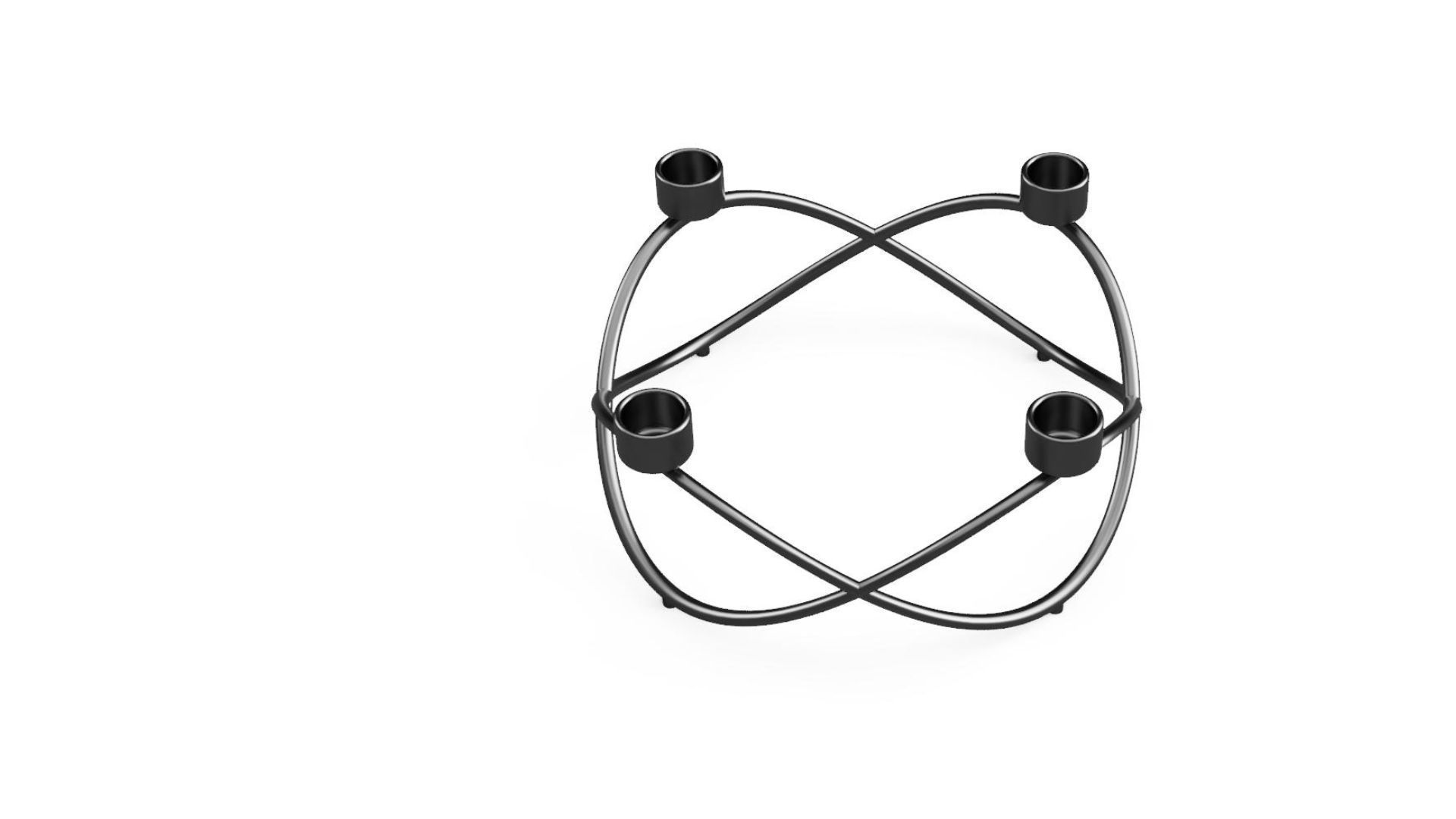 Advent candle stand 3D printable 3D model 3D printable | CGTrader