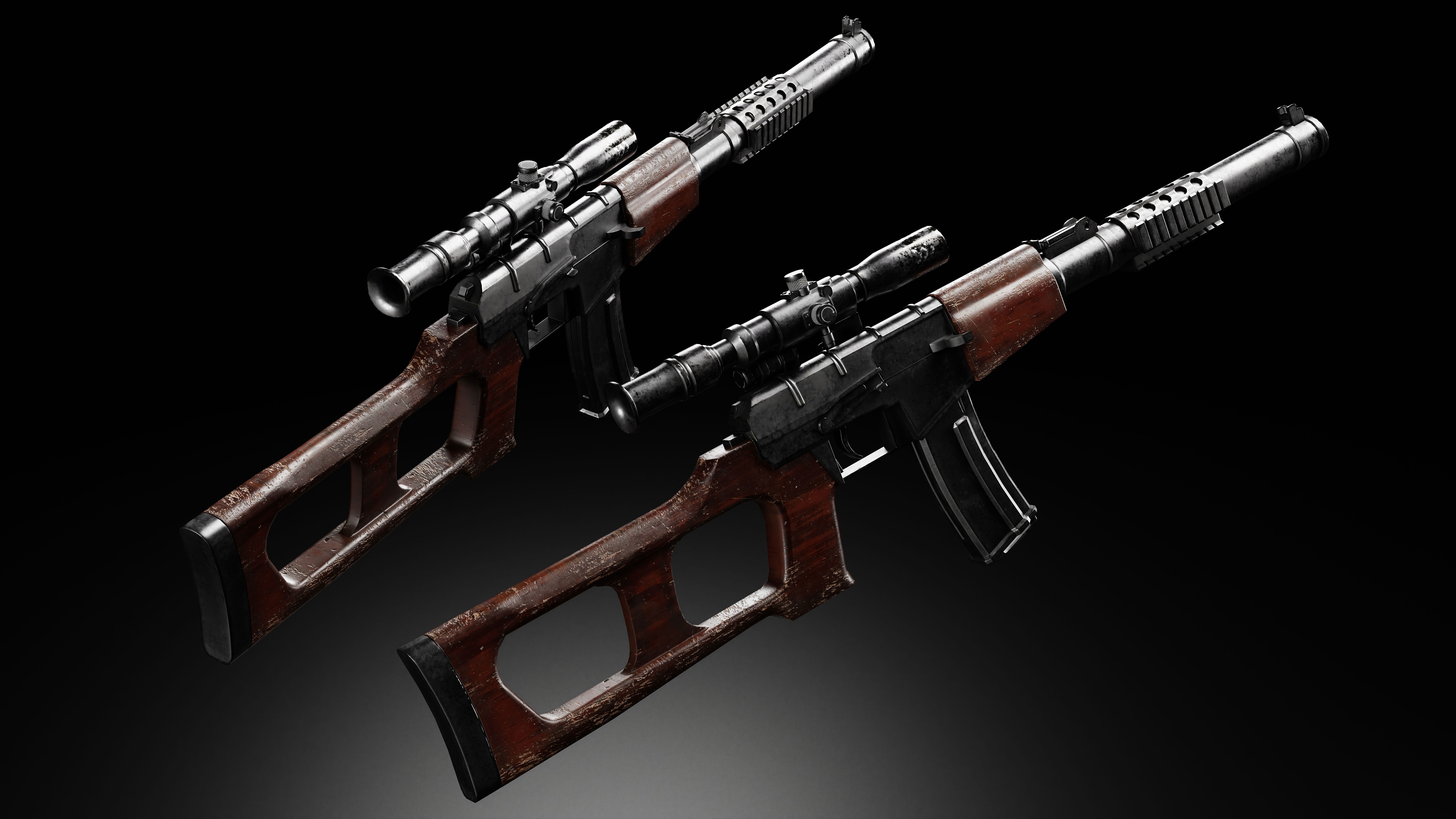 3D model WEAPON PACK 01 Low-poly 3D model VR / AR / low-poly | CGTrader
