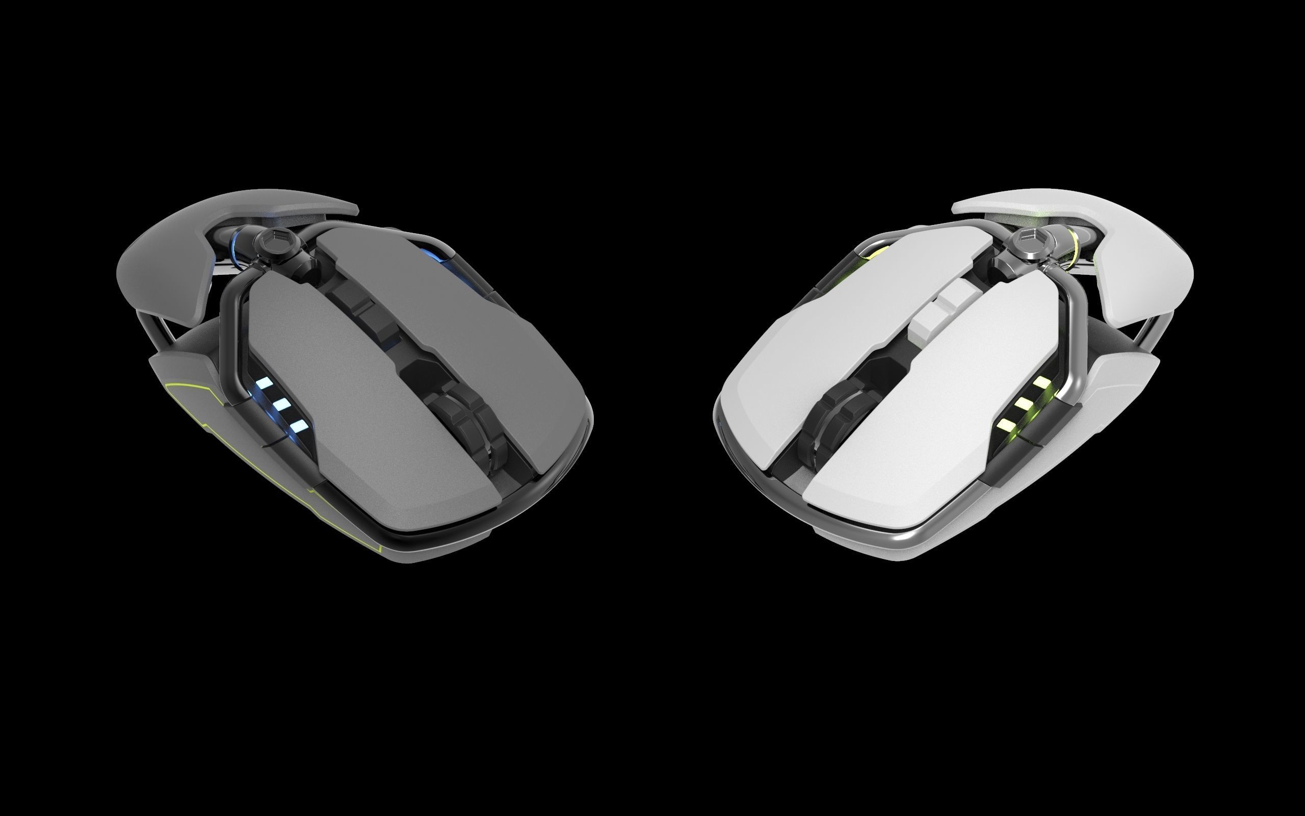 Gaming mouse design 3D model | CGTrader