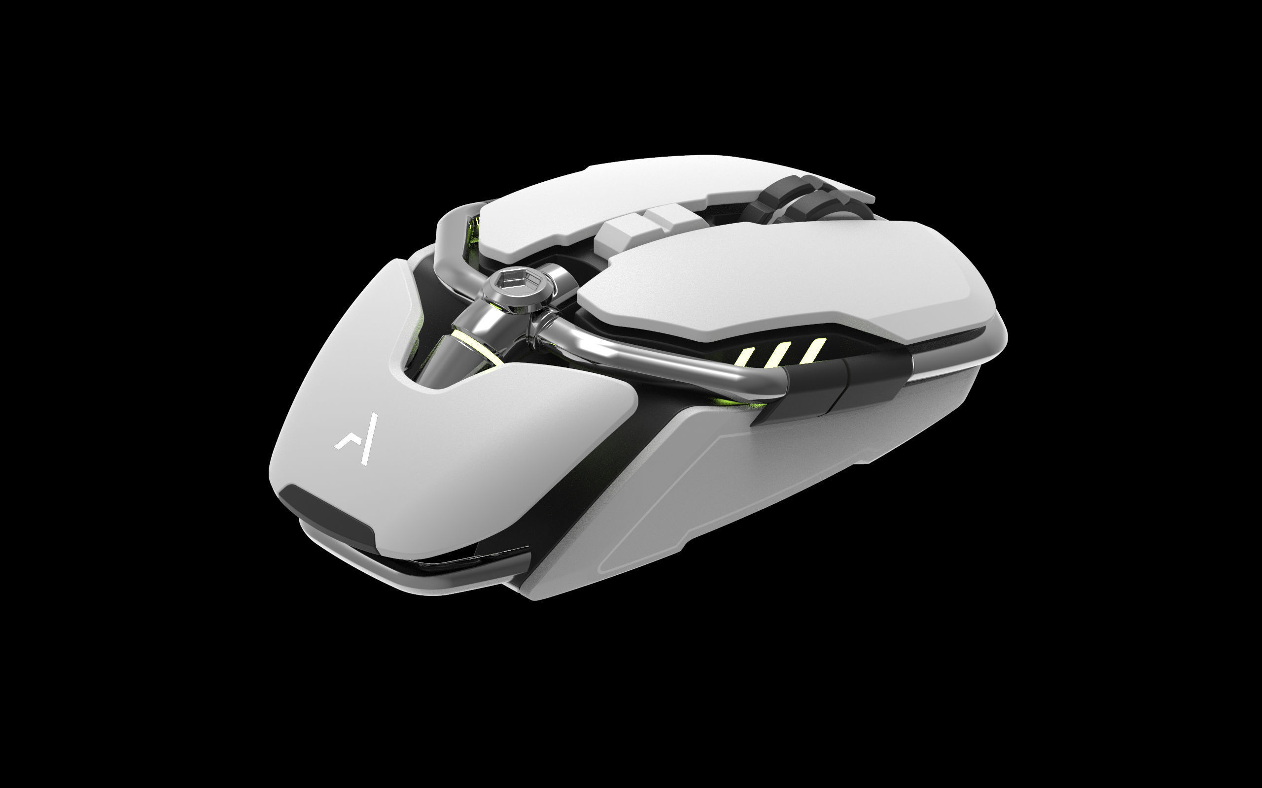 Gaming mouse design 3D model | CGTrader