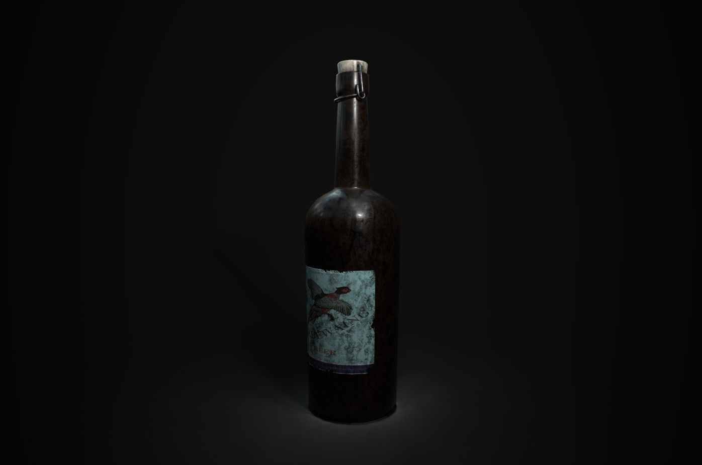 3D model Sebewaing Beer Bottle VR / AR / low-poly | CGTrader