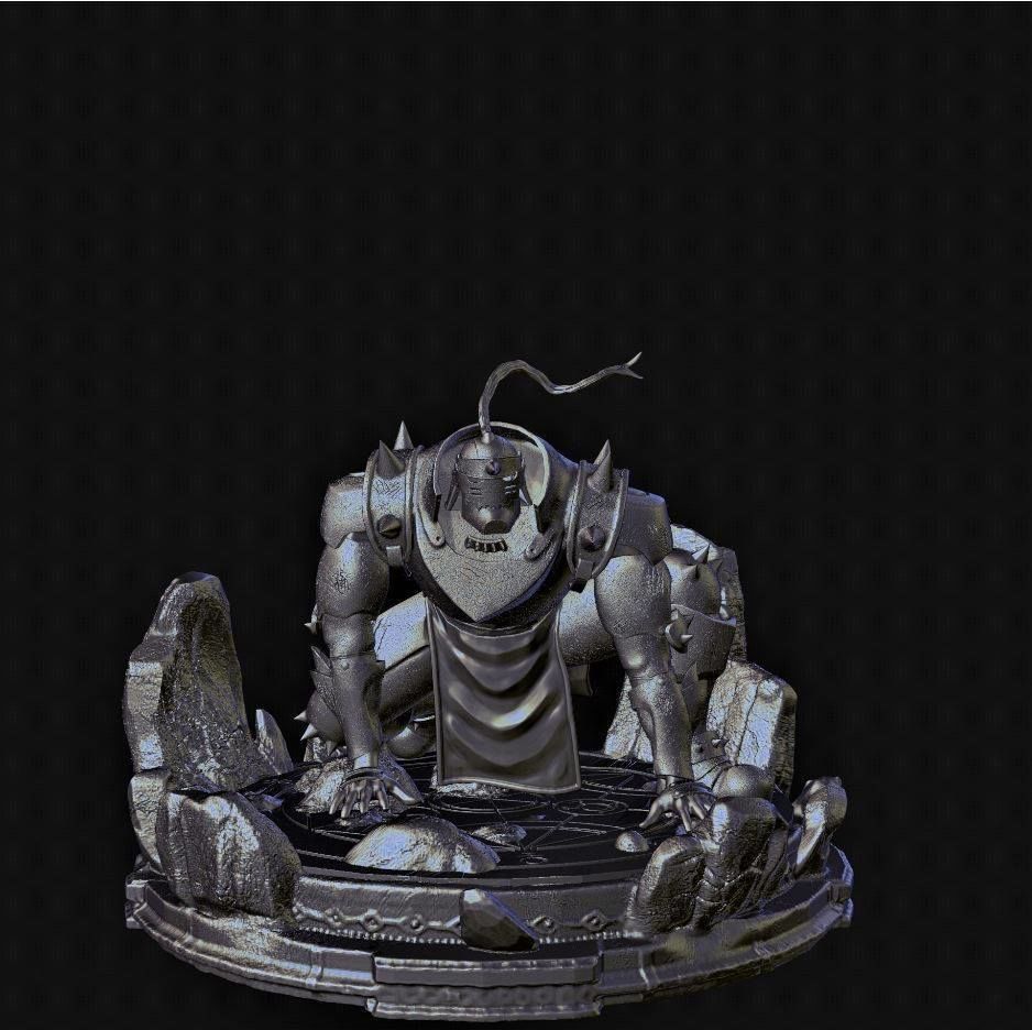 Alphonse elric - full Metal 3D model 3D printable | CGTrader