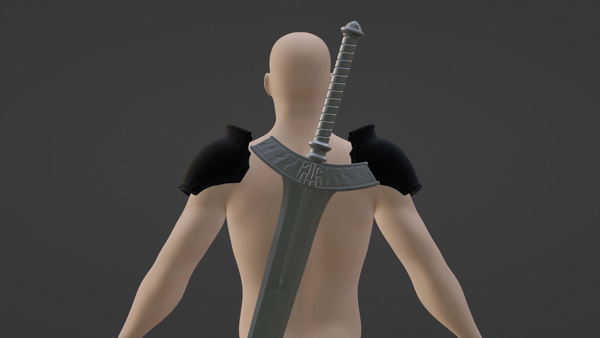 FF7 Crisis Core Reunion - Zack Fair Armor and Sword - BUNDLE 3D model ...