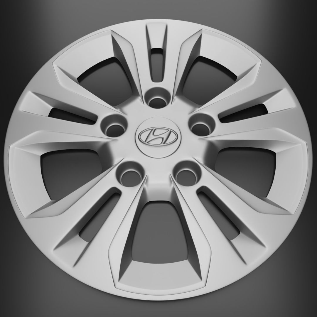 3D model Hyundai Sonata Hubcaps 2016-2019 3d model VR / AR / low-poly ...