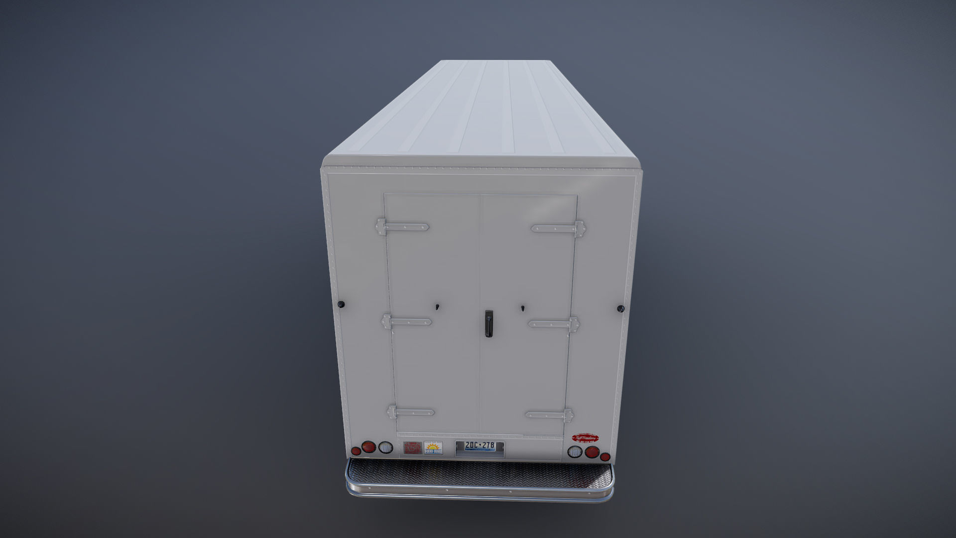 3D model Freightliner MT55 box van VR / AR / low-poly | CGTrader
