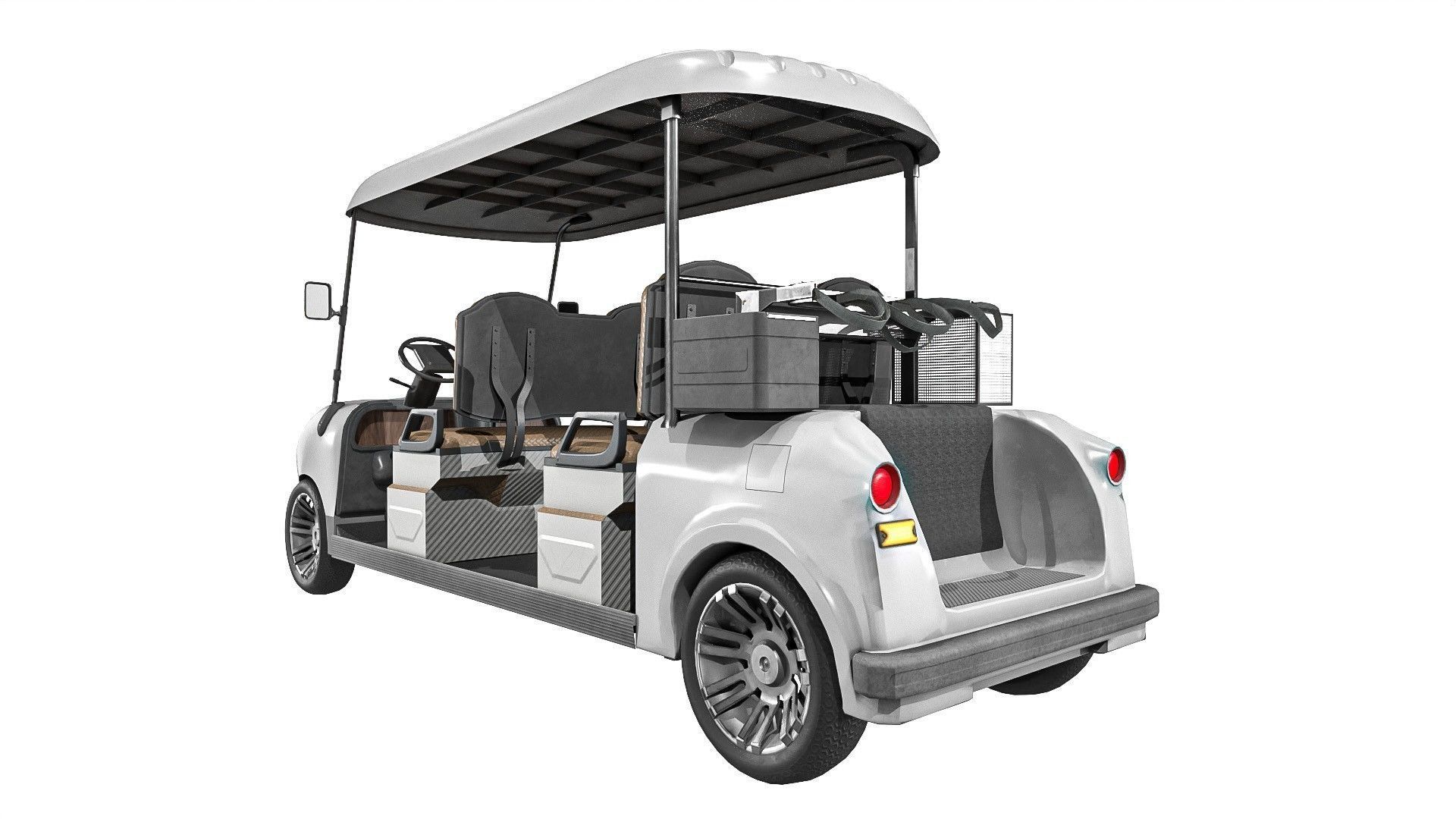 3D model Golf Buggy Car VR / AR / low-poly | CGTrader