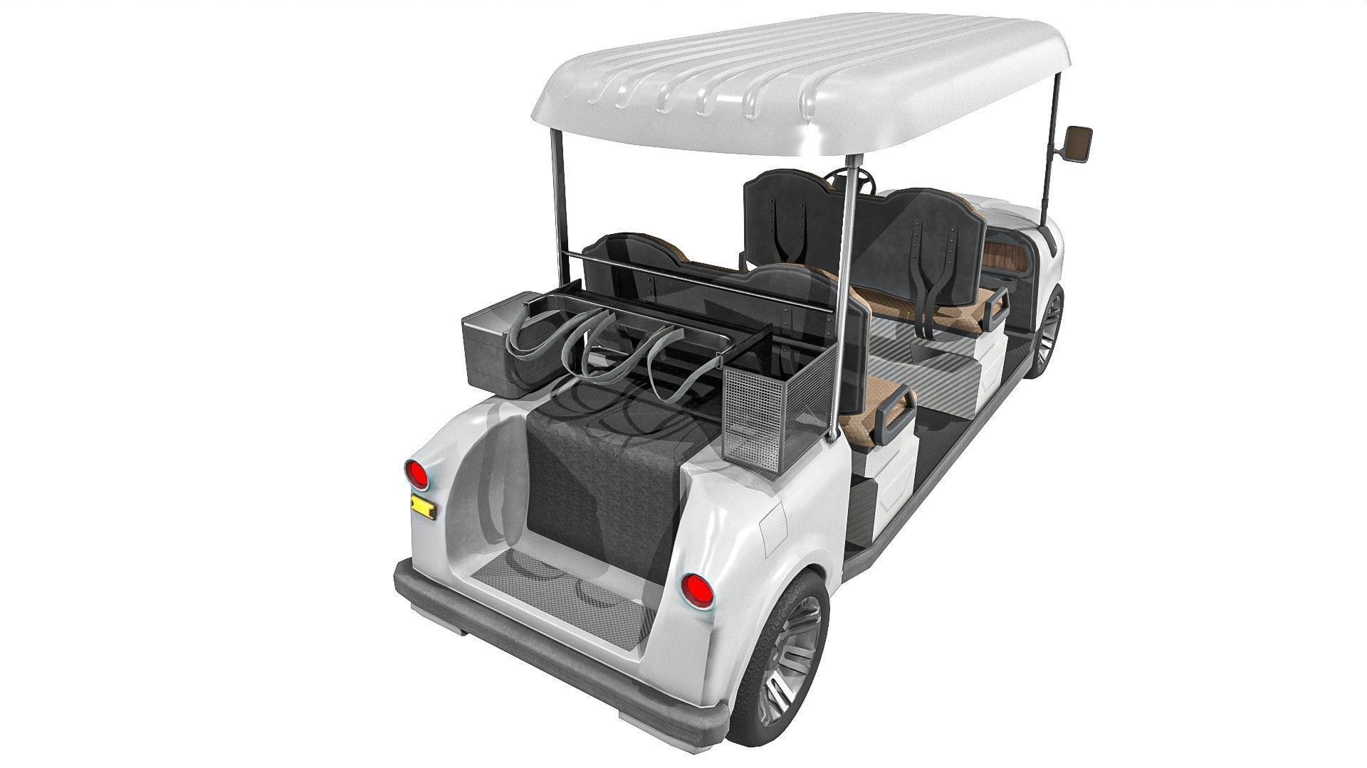 3D model Golf Buggy Car VR / AR / low-poly | CGTrader