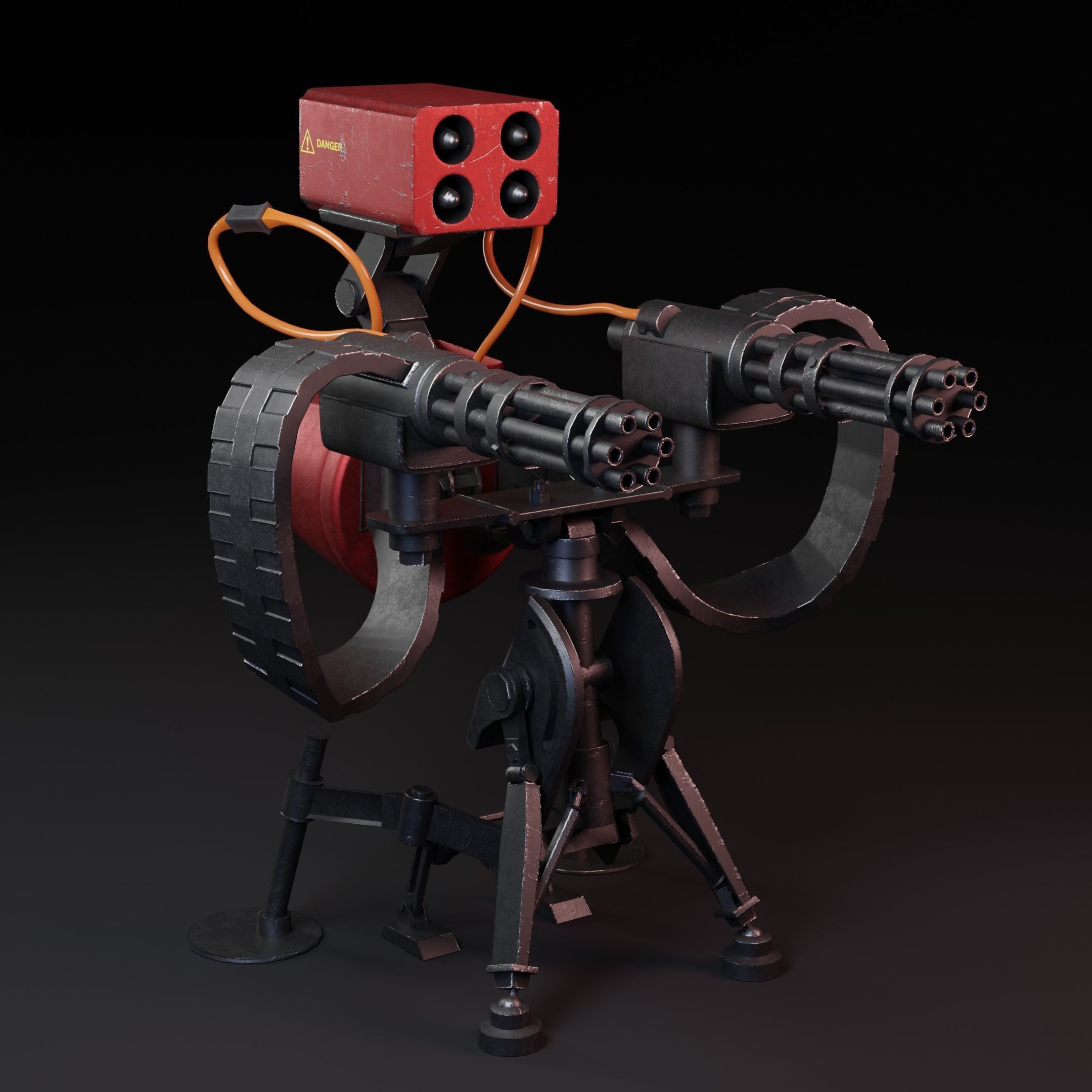 TF2 Sentry Gun 3D model | CGTrader
