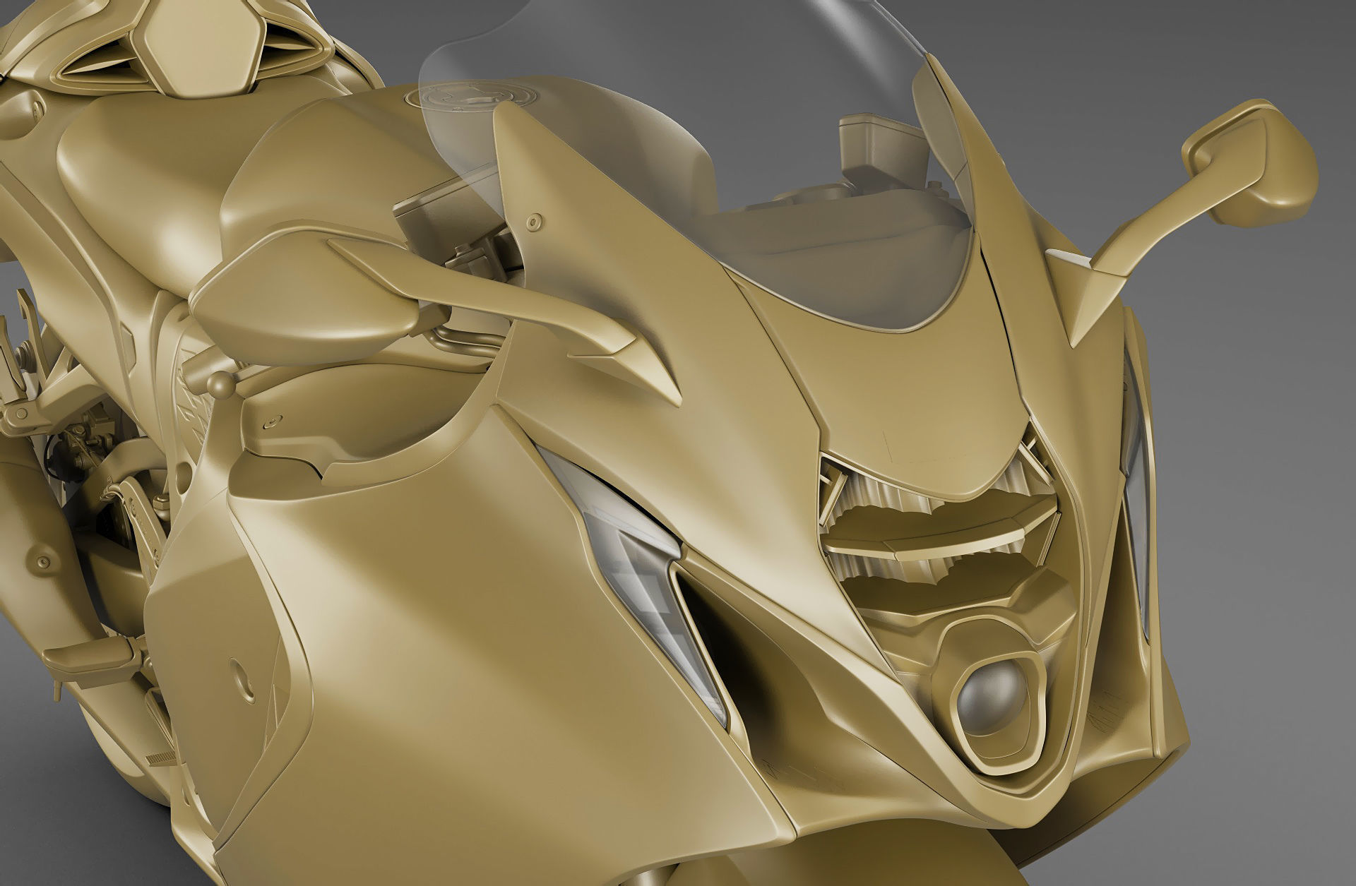 Suzuki Hayabusa 2022 3D model | CGTrader
