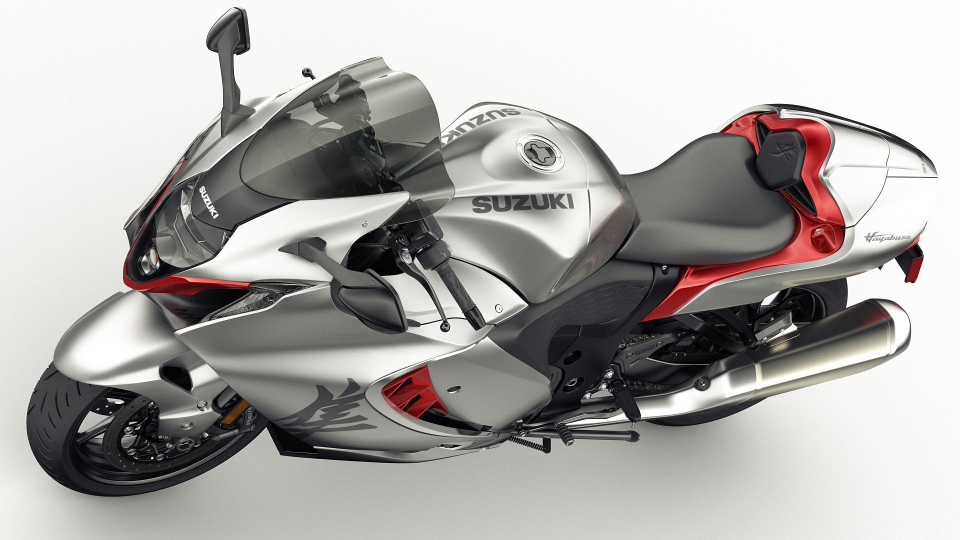 Suzuki Hayabusa 2022 3D model | CGTrader