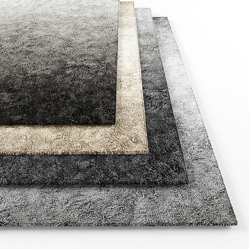 3D model Rugs-1318 three rugs VR / AR / low-poly | CGTrader