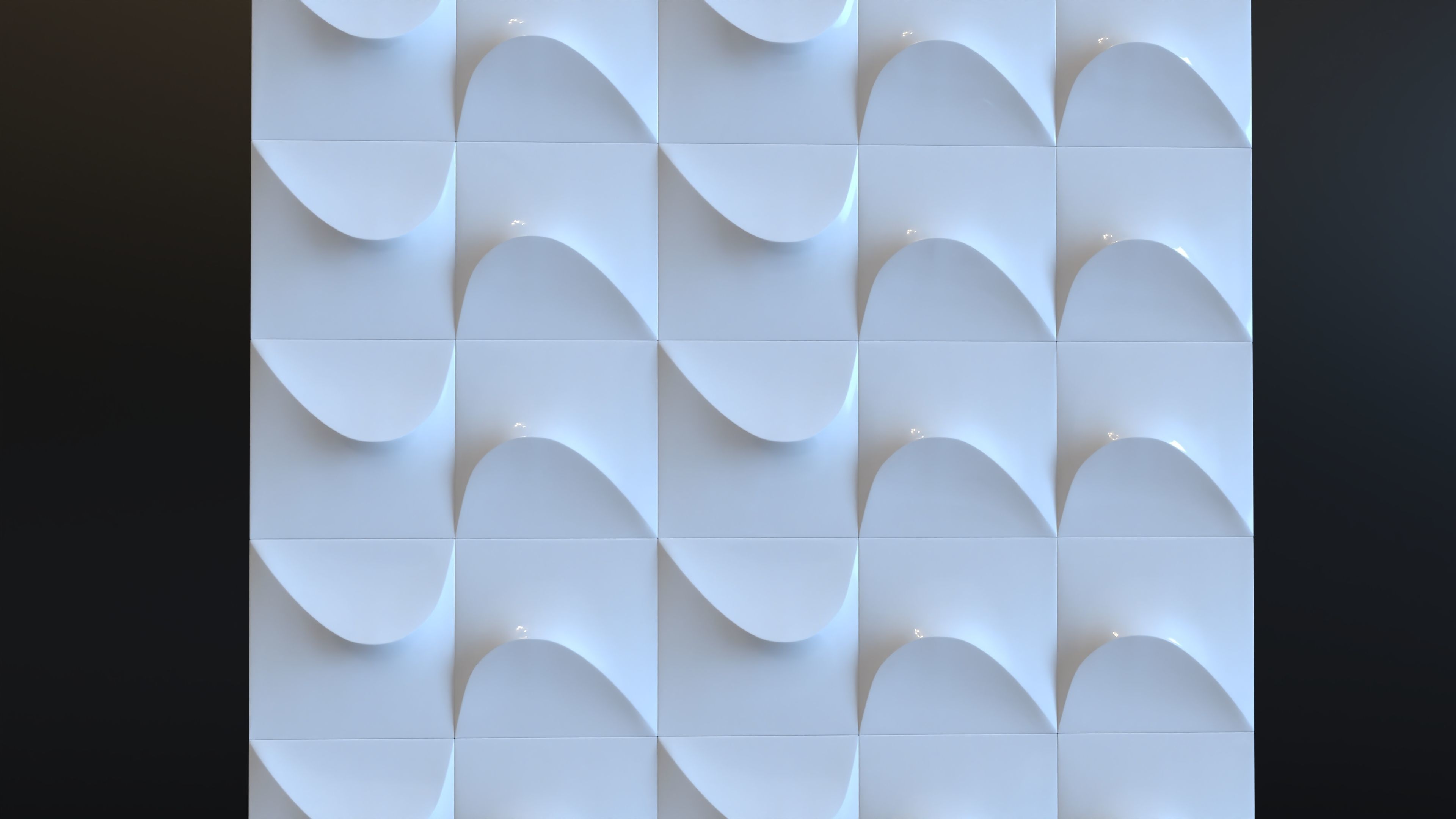 3d wall tiles decorative pack 12 pcs 3D model | CGTrader