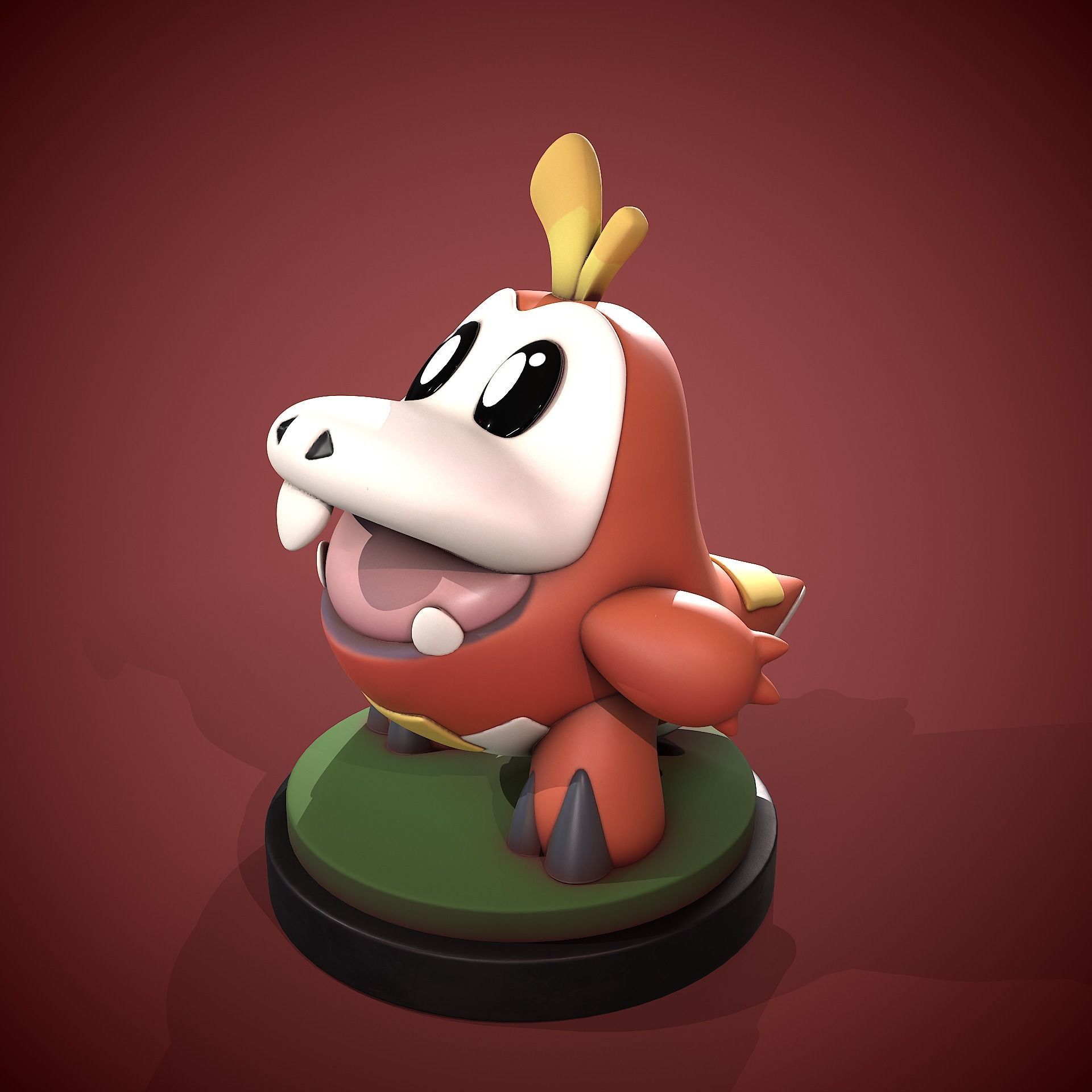 FUECOCO STL - POKEMON SCARLET POKEMON VIOLET 3D model 3D printable ...