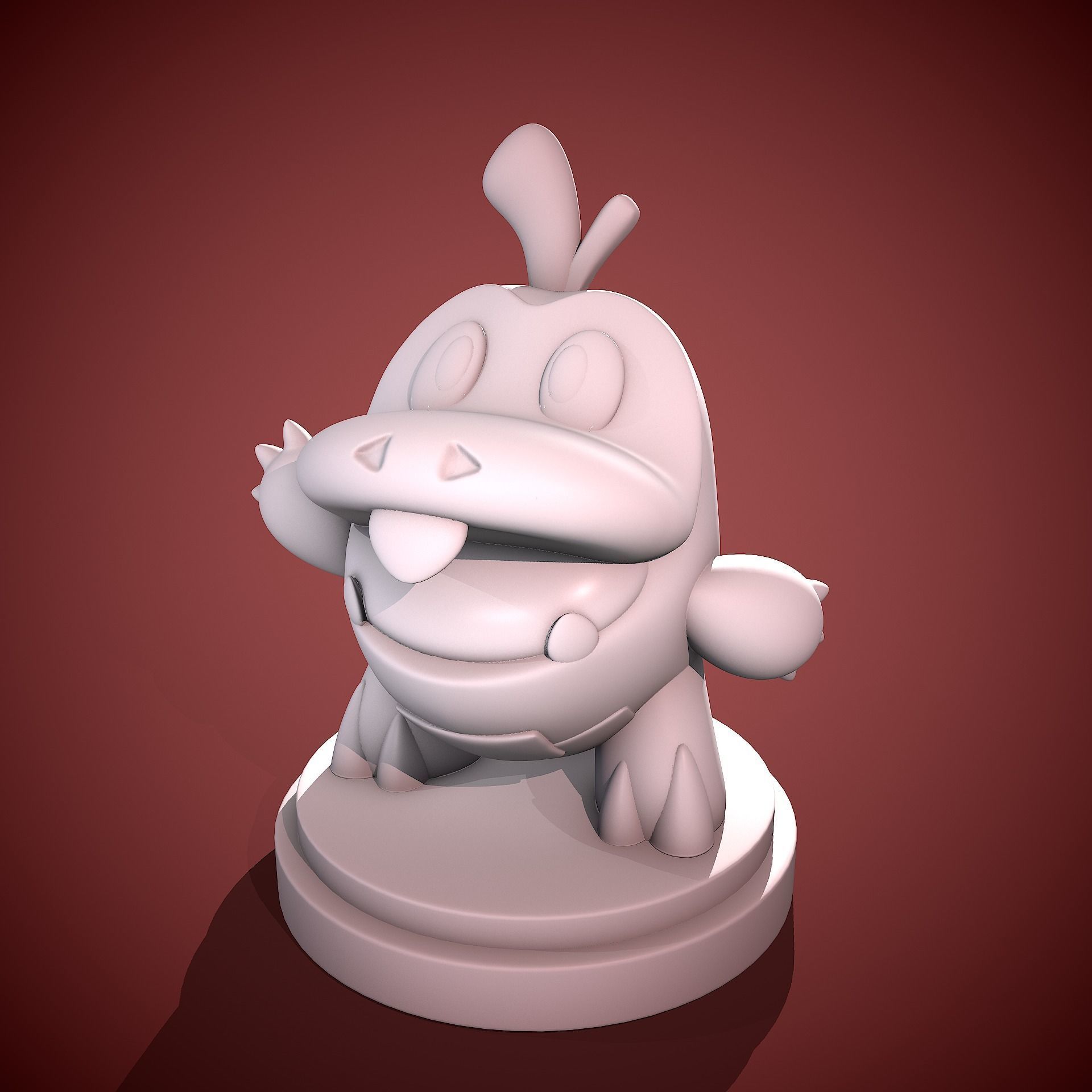 FUECOCO STL - POKEMON SCARLET POKEMON VIOLET 3D model 3D printable ...