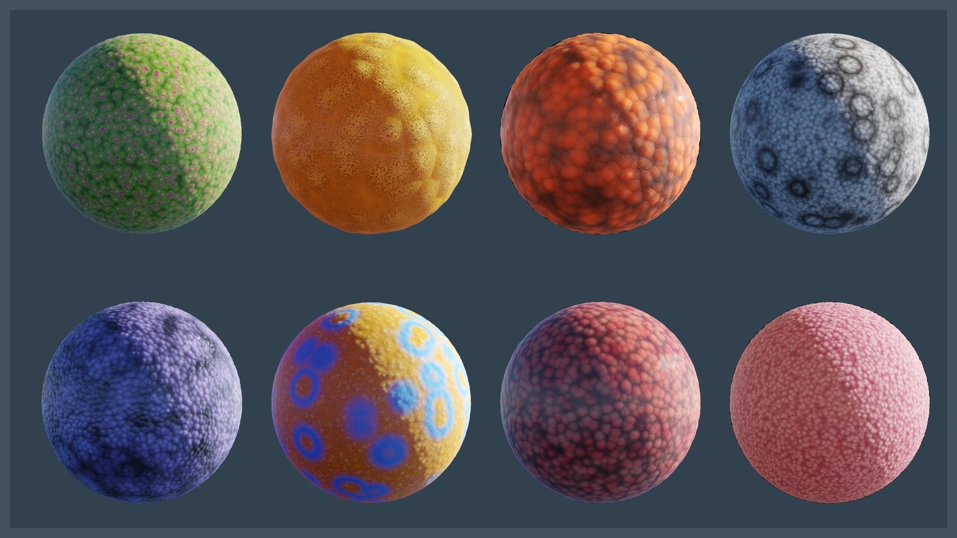 Procedural Octopus Skin Material Texture animated | CGTrader