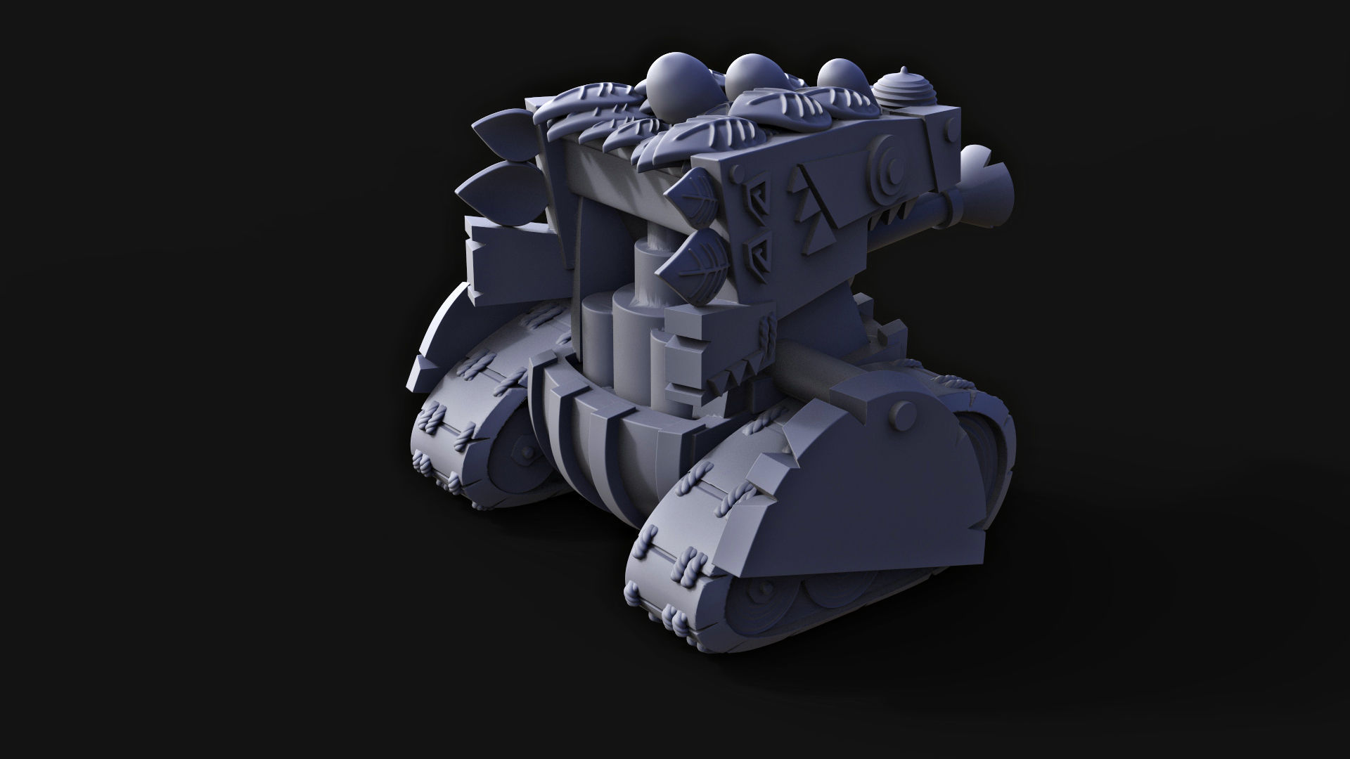 Palico Tank - Monster hunter Tank 3D model 3D printable | CGTrader