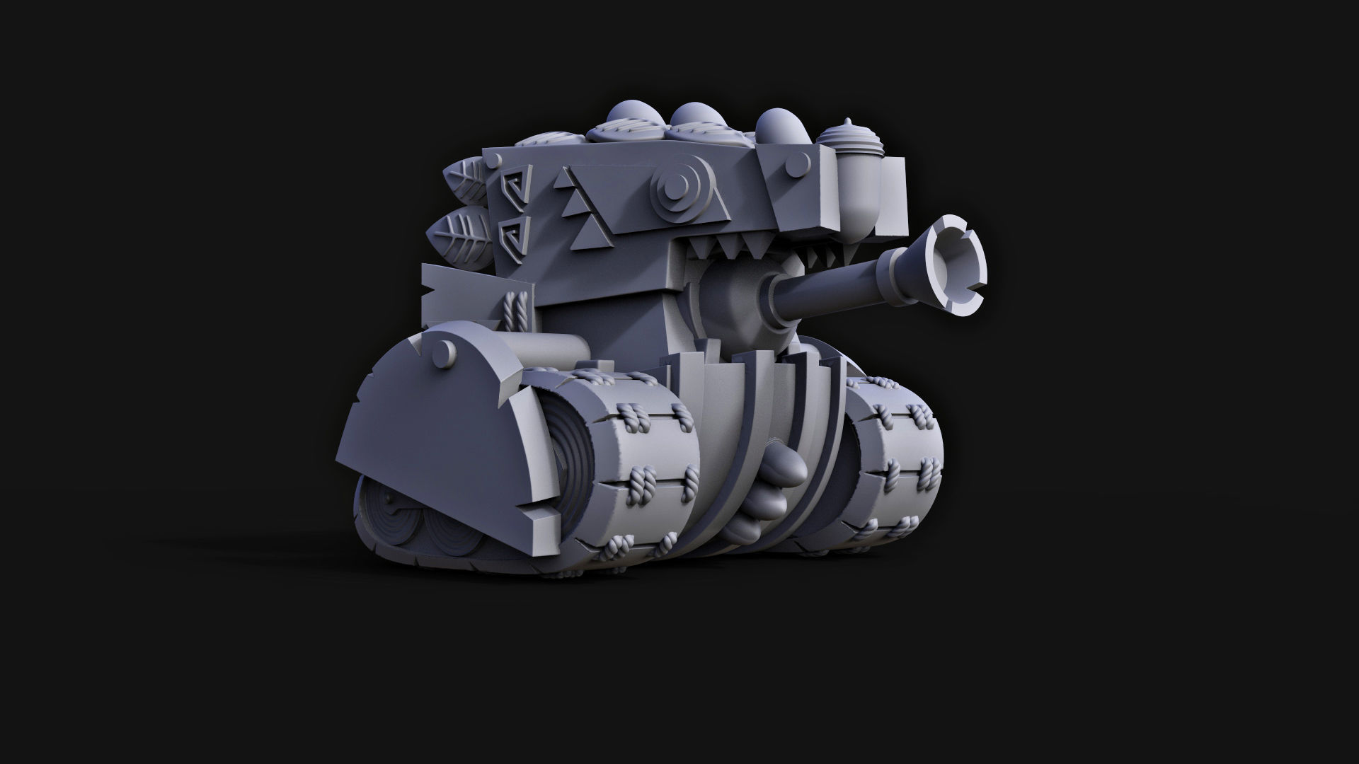 Palico Tank - Monster hunter Tank 3D model 3D printable | CGTrader