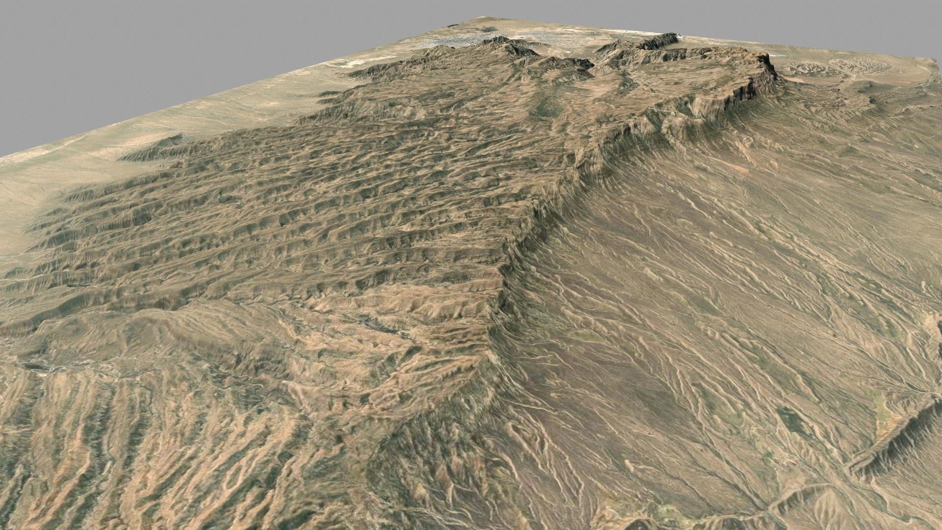 Mountain landscape The Uly Balkan 3D model | CGTrader