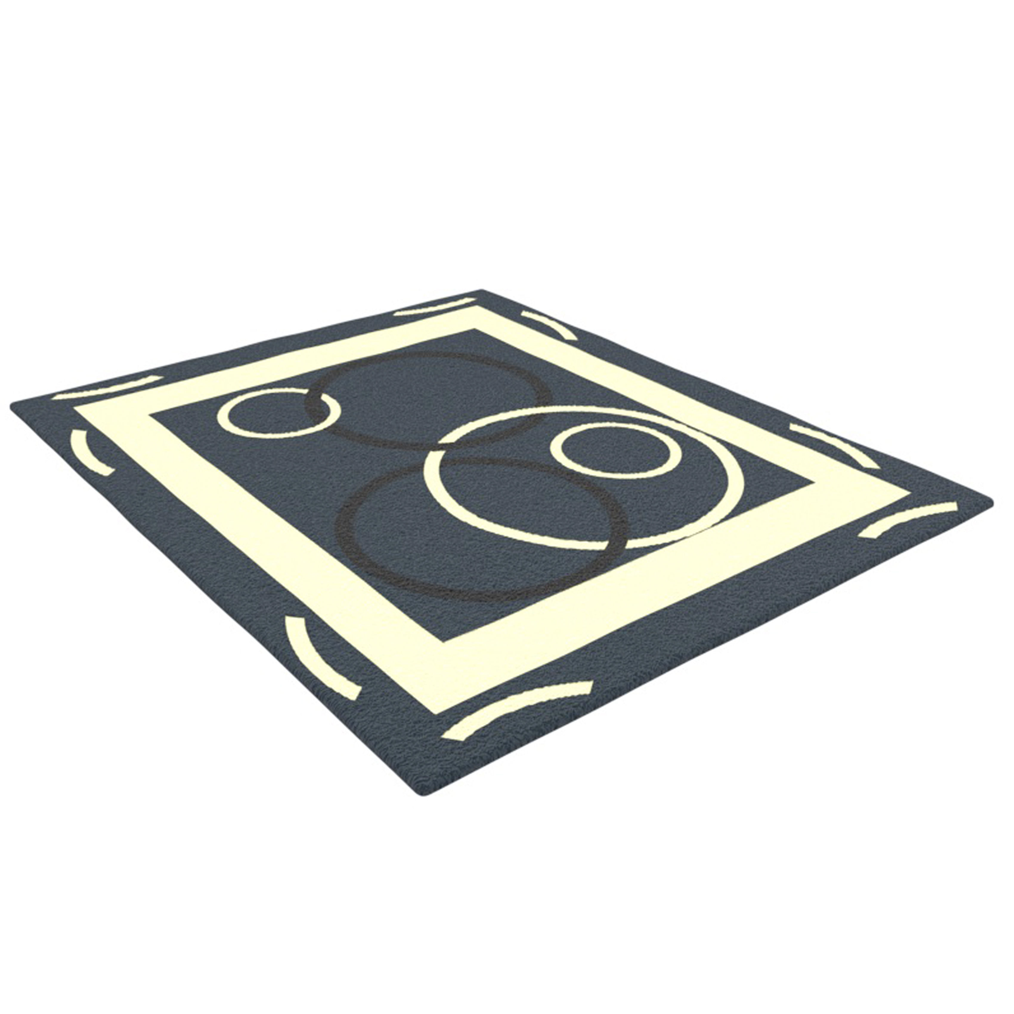 Rug carpet interior 3D model | CGTrader