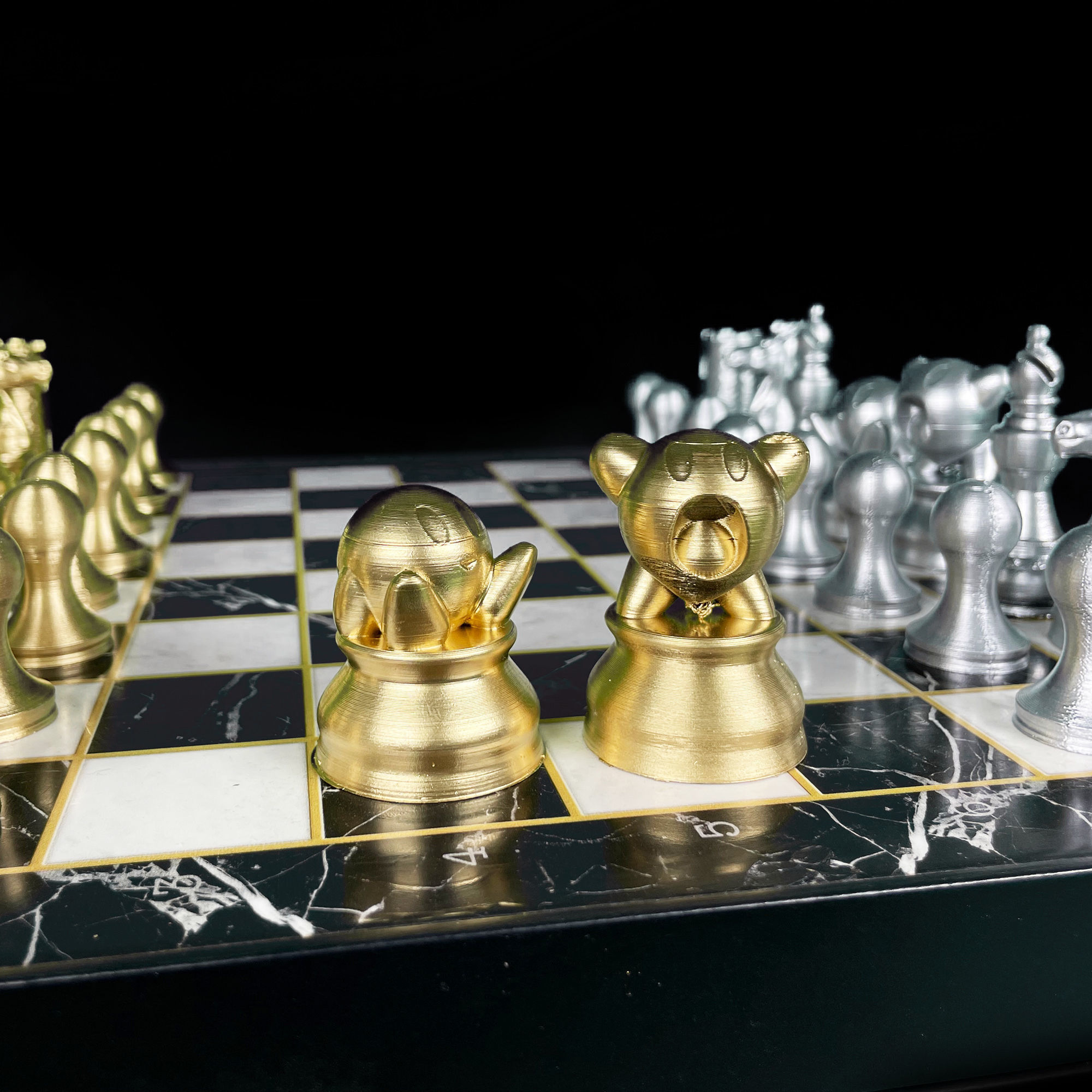 Kirby Game Characters Chess Set 3D model 3D printable | CGTrader
