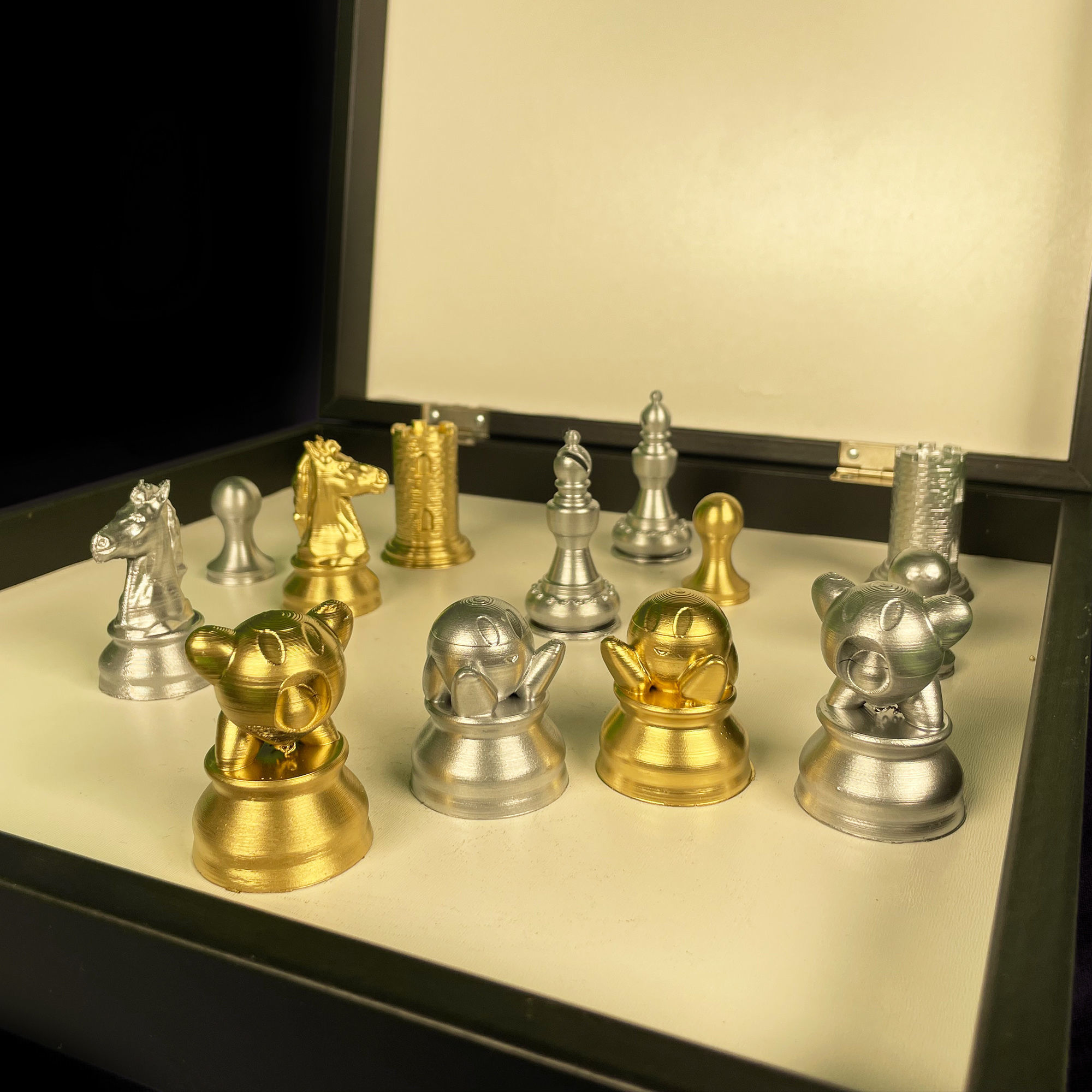 Kirby Game Characters Chess Set 3D model 3D printable | CGTrader