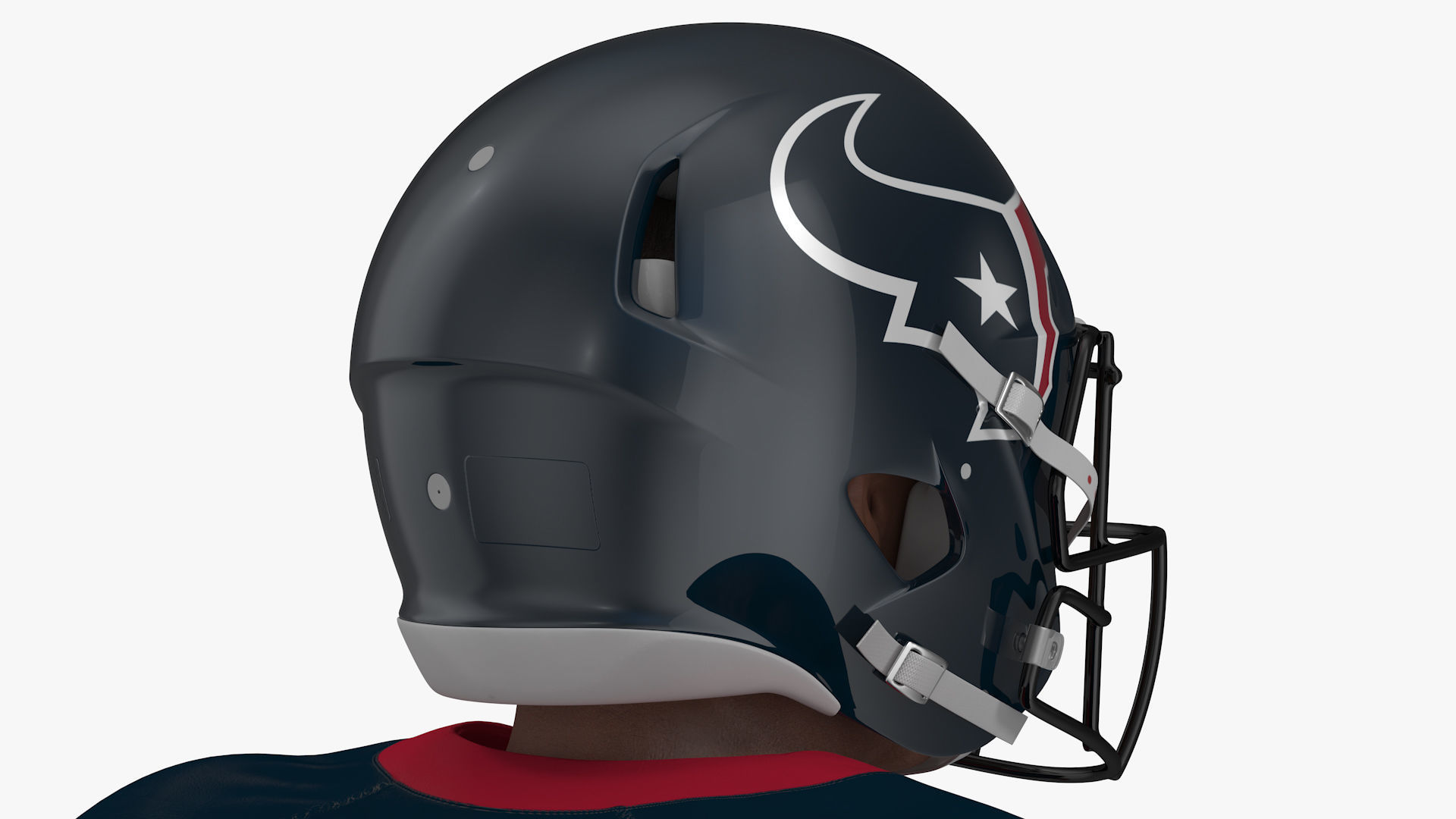 Houston Texans American Football Player Fur 3D model | CGTrader
