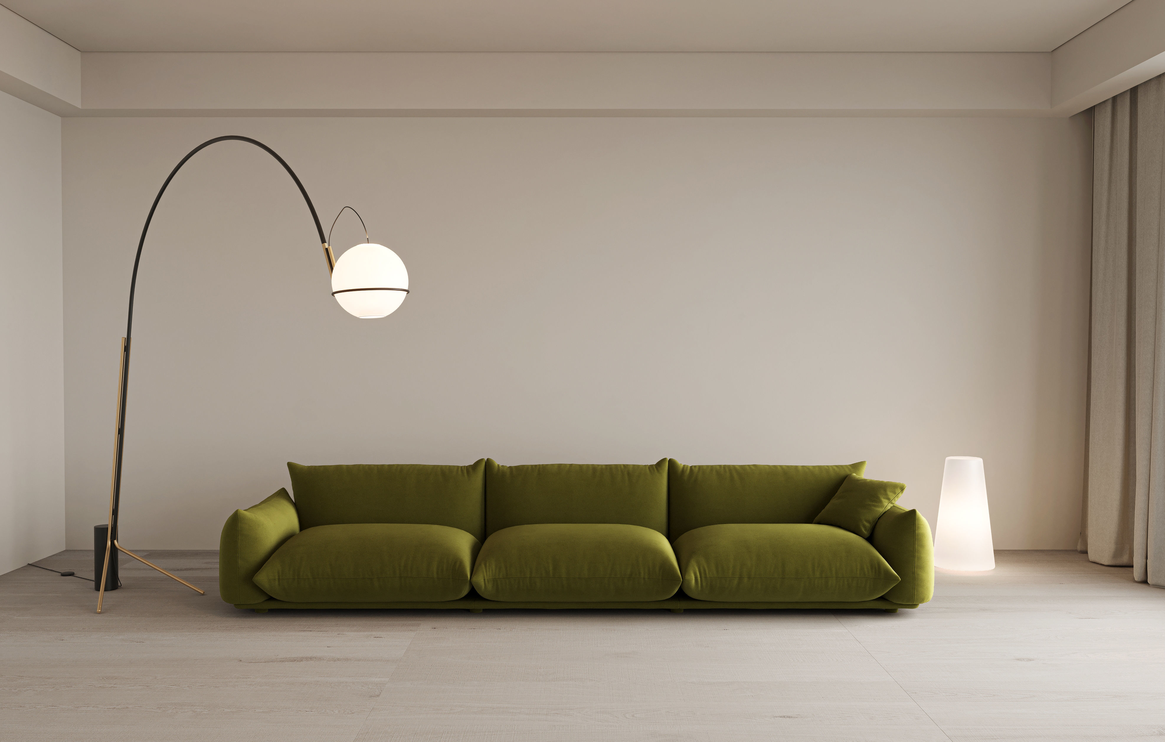 3D model Marenco Sofa-3d model -full scene VR / AR / low-poly | CGTrader