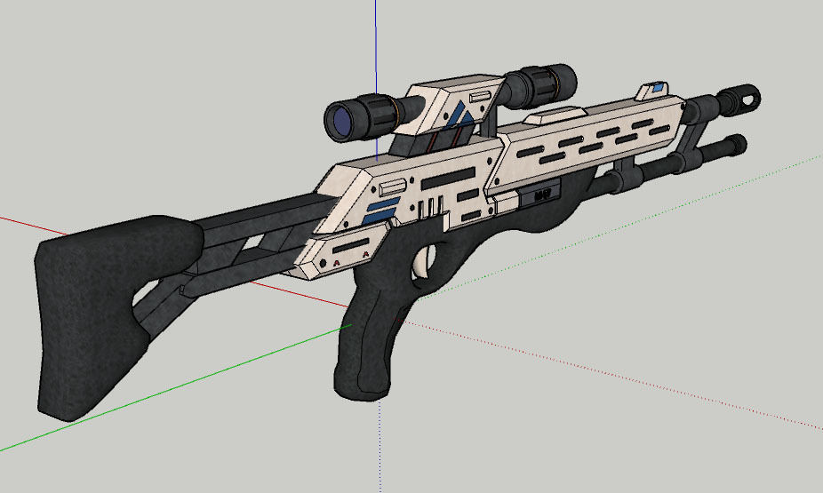 3D model M-97 Viper VR / AR / low-poly | CGTrader