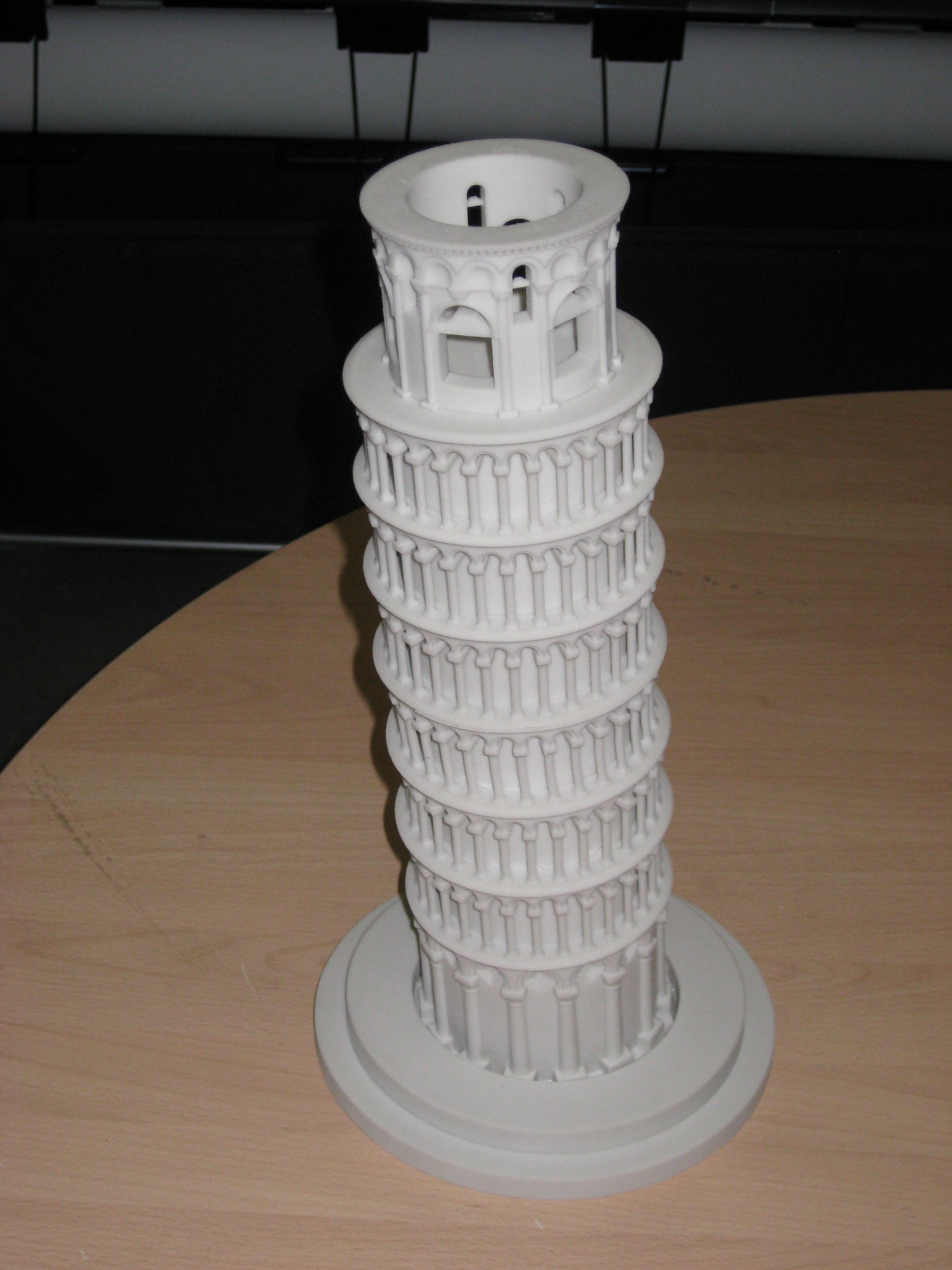 Tower of pisa high quality printable 3D model 3D printable | CGTrader