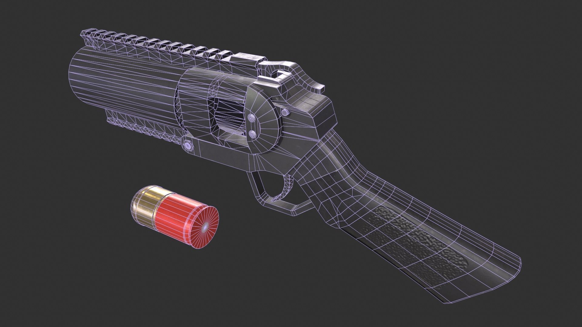 3D model M052 40mm Grenade Launcher VR / AR / low-poly | CGTrader