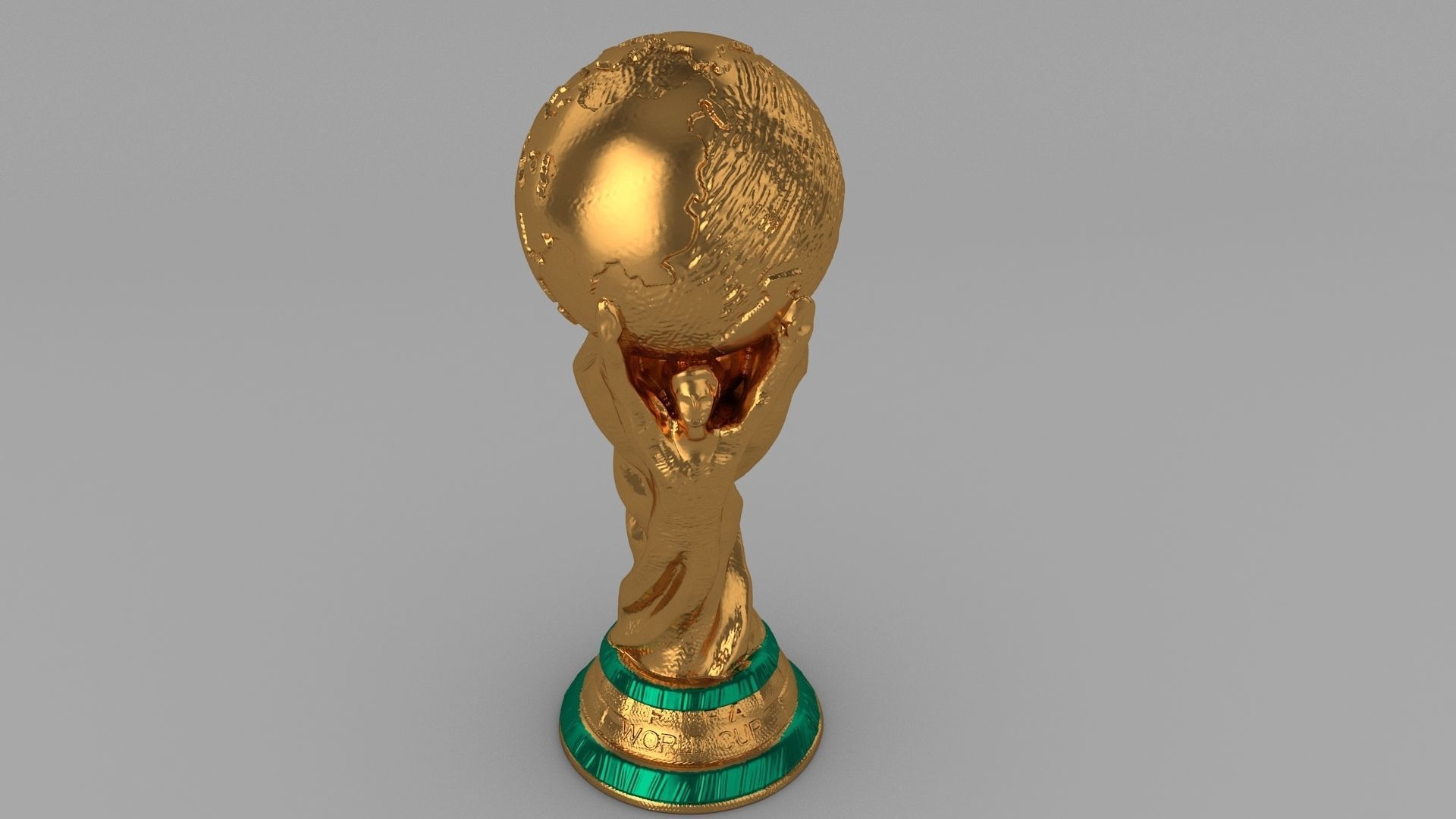 World Cup Football Trophy 3D model | CGTrader