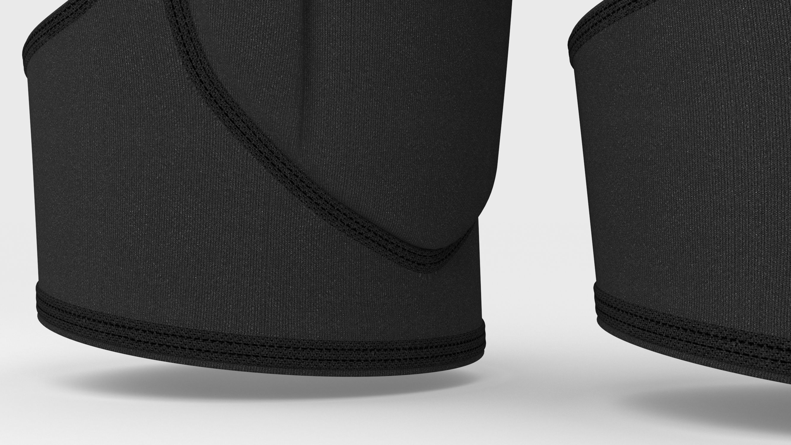 Fabric knee pad 3D model | CGTrader