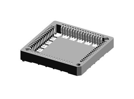 68w PLCC socket SMT free 3D model | CGTrader