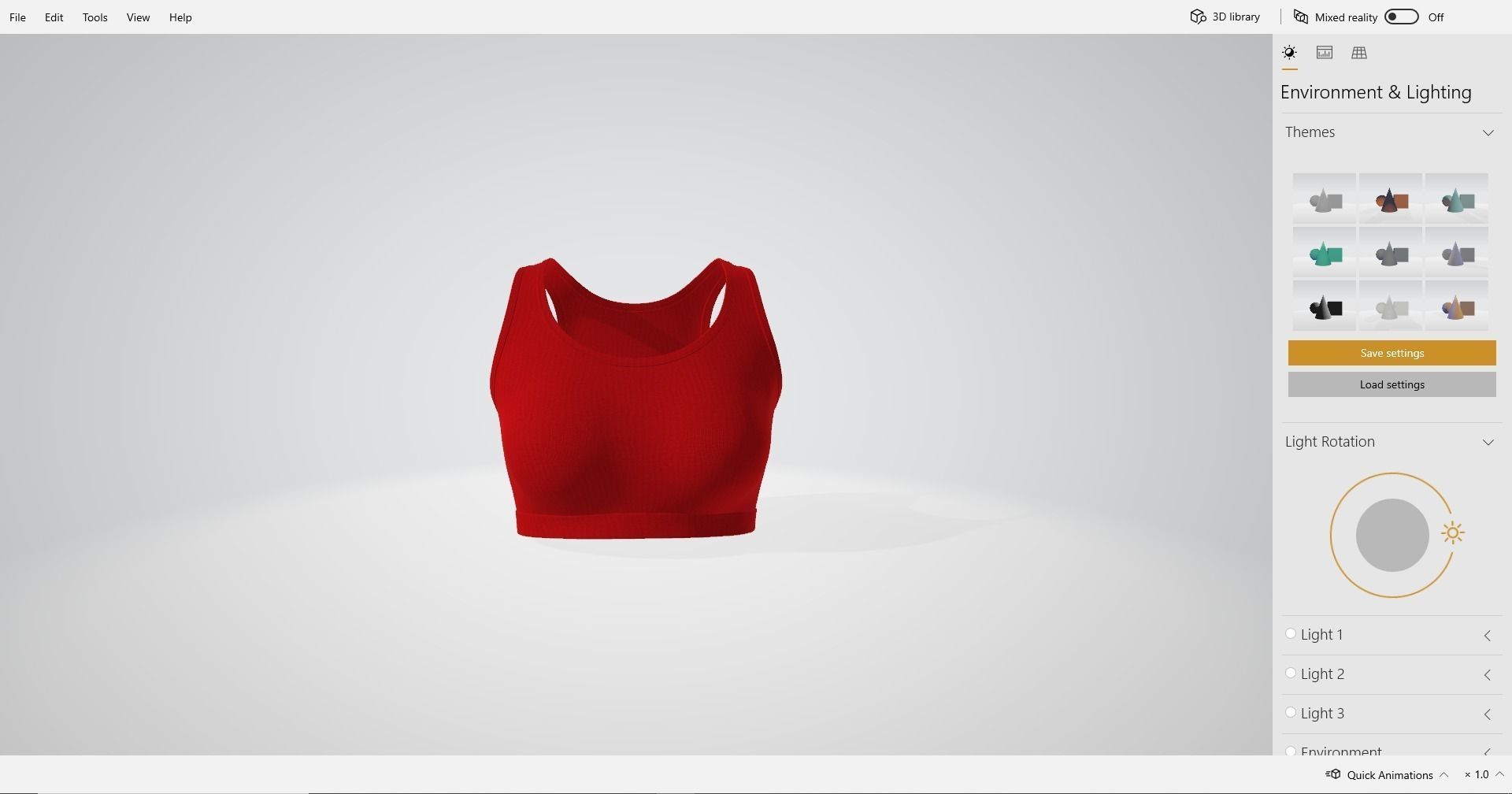 Classic Sporty Premium Bra Design 3D model | CGTrader