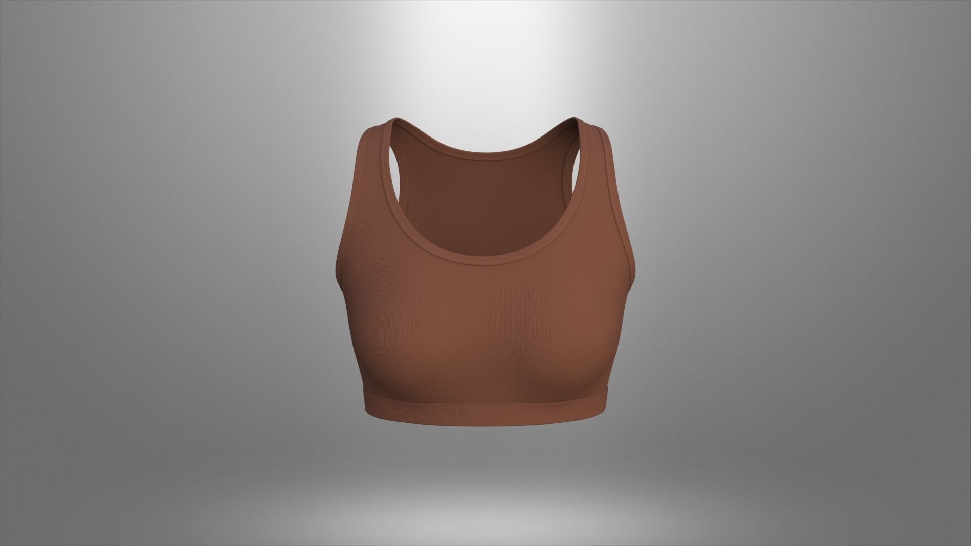 Classic Sporty Premium Bra Design 3D model | CGTrader