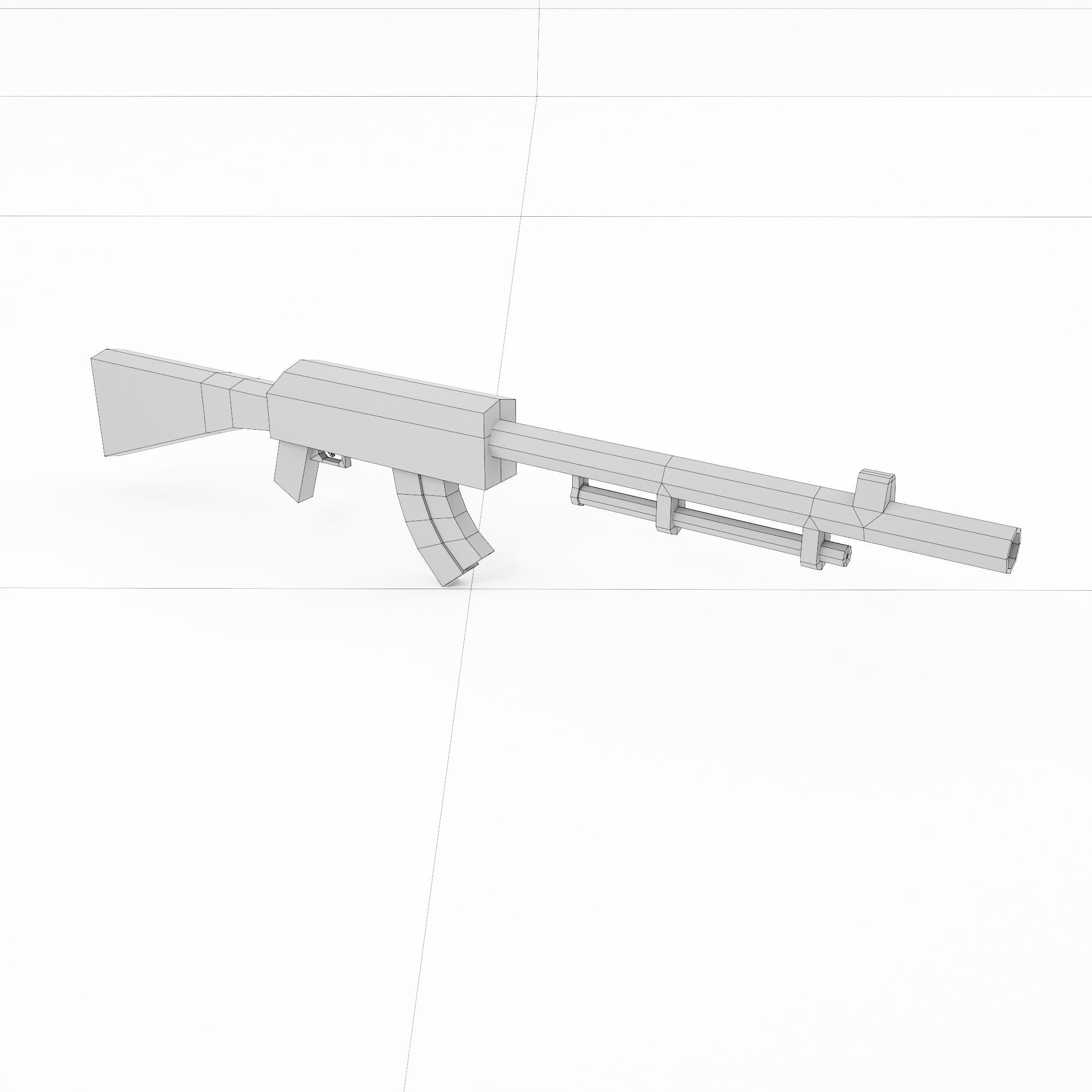 3D model Lahti Saloranta M26 light machine gun VR / AR / low-poly ...
