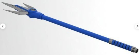 MMPR - Power Lance 3D model 3D printable | CGTrader