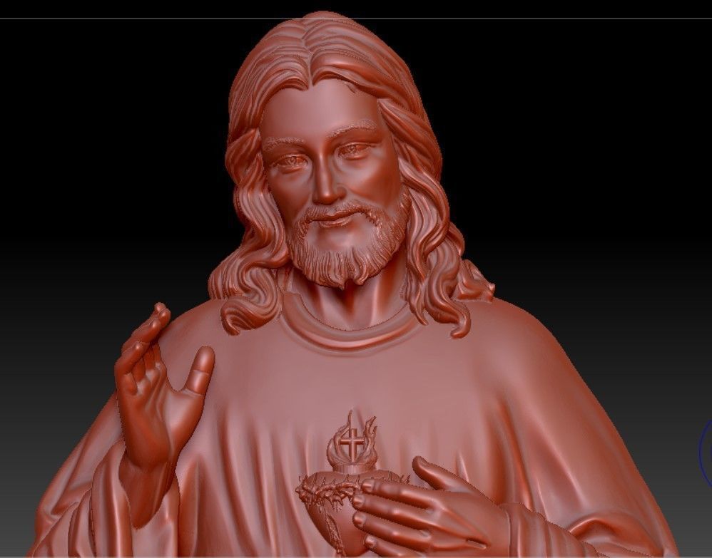 MODEL OF JESUS 3D model 3D printable | CGTrader