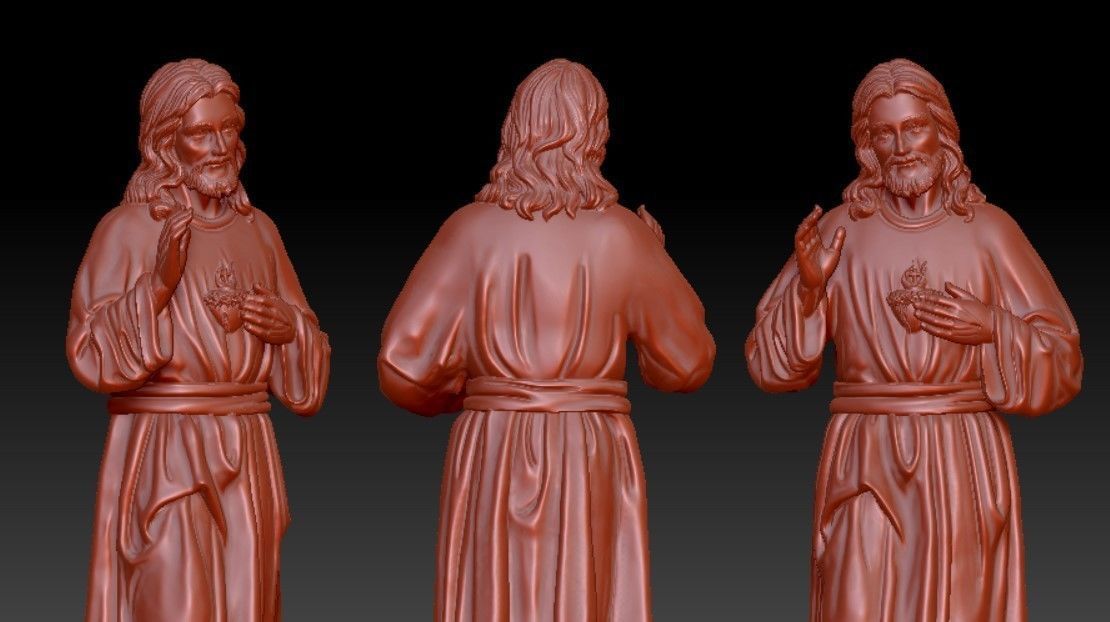 MODEL OF JESUS 3D model 3D printable | CGTrader
