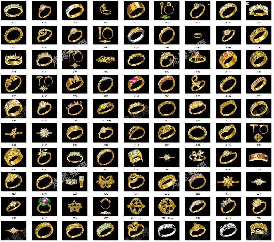 GENERAL JEWELRY 2023 with 12000 samples 3D model 3D printable | CGTrader