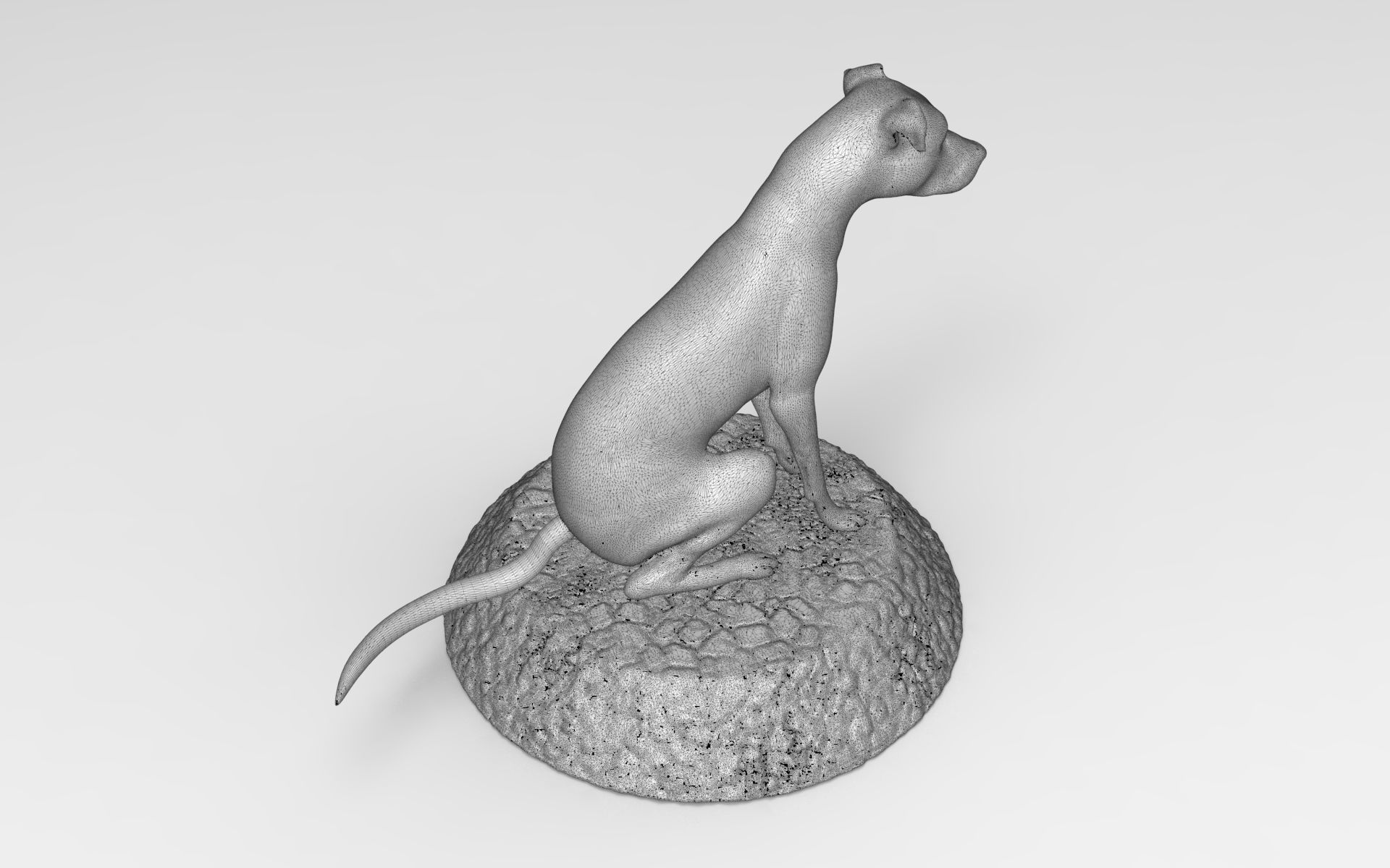Alfred Dog 3D model | CGTrader