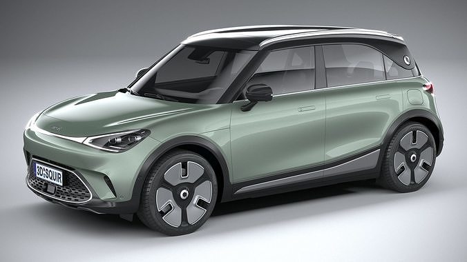 Smart 1 2023 3D model | CGTrader