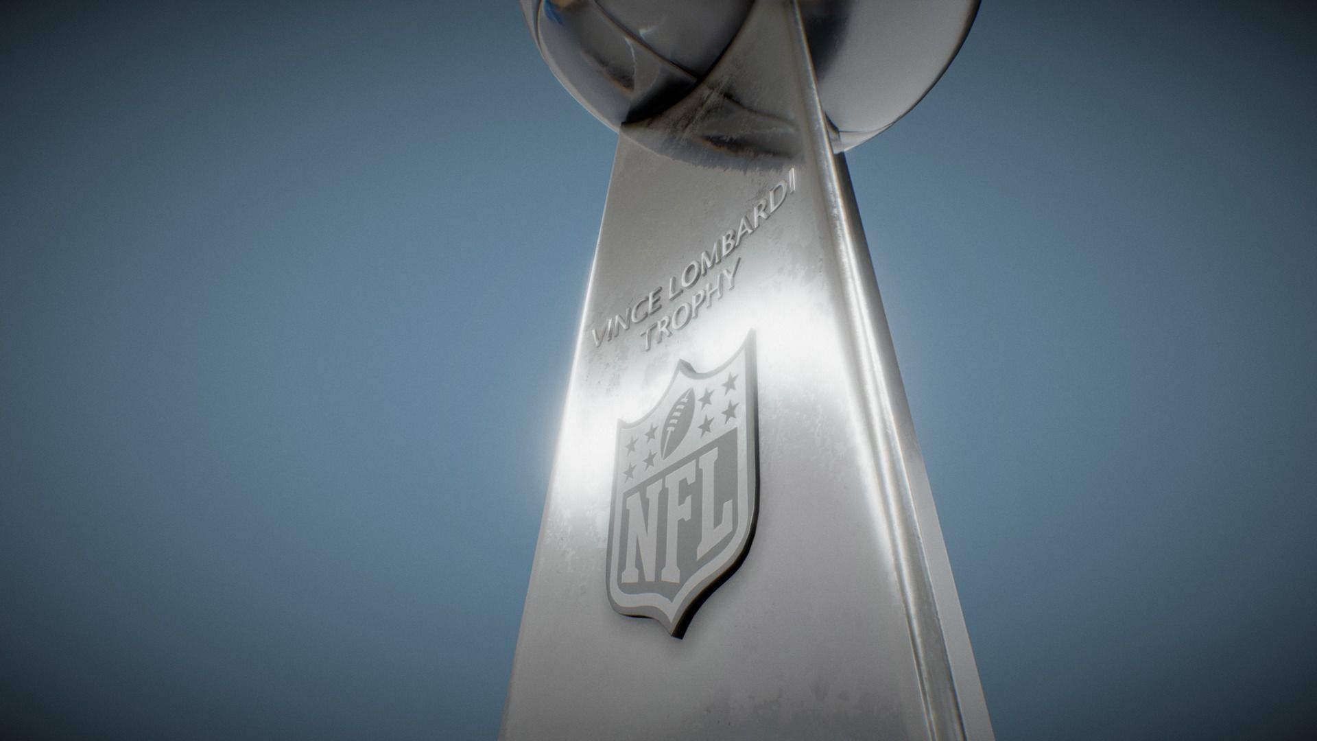 NFL Super Bowl Vince Lombardi Trophy 3D model | CGTrader