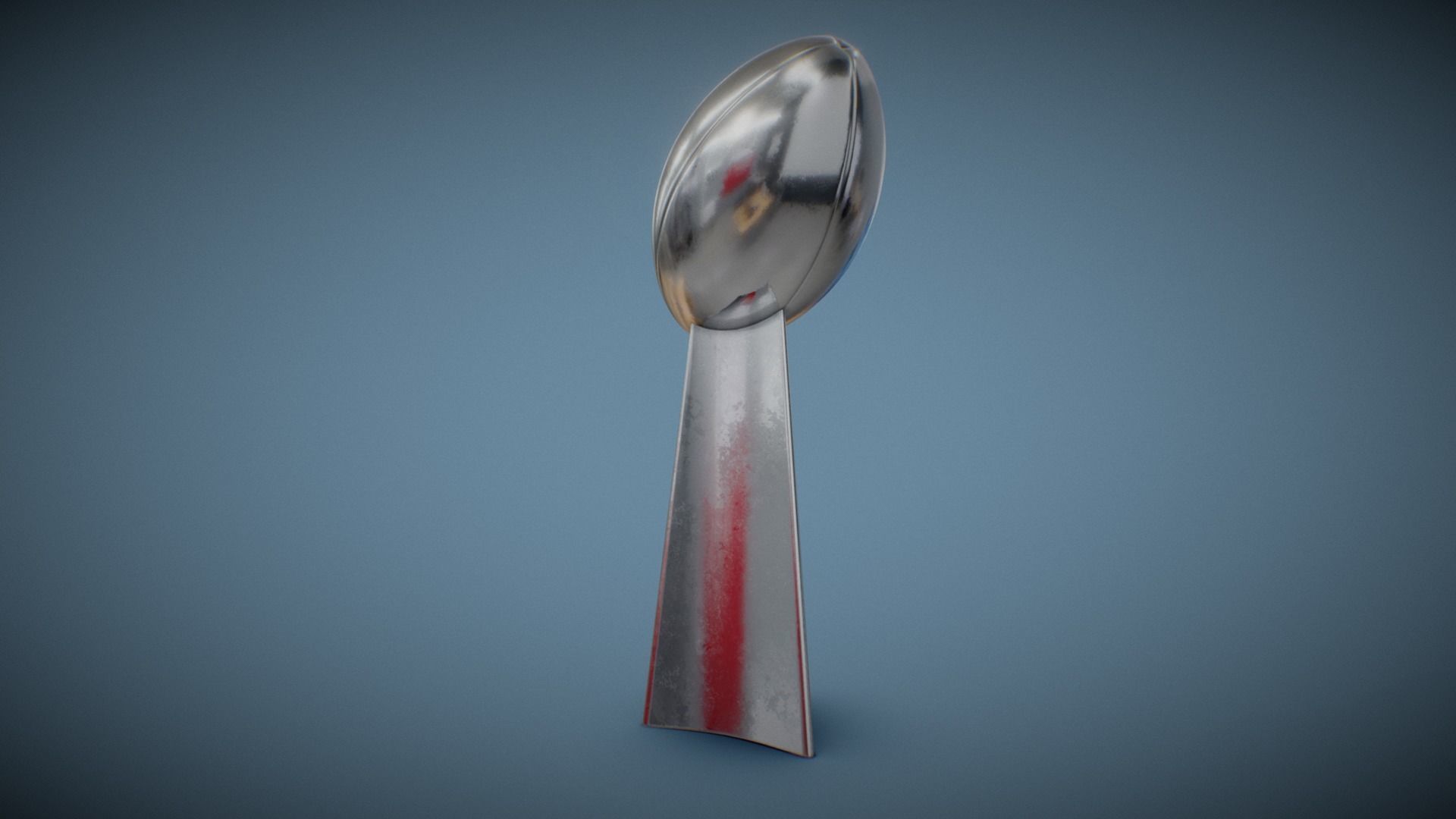 NFL Super Bowl Vince Lombardi Trophy 3D model | CGTrader
